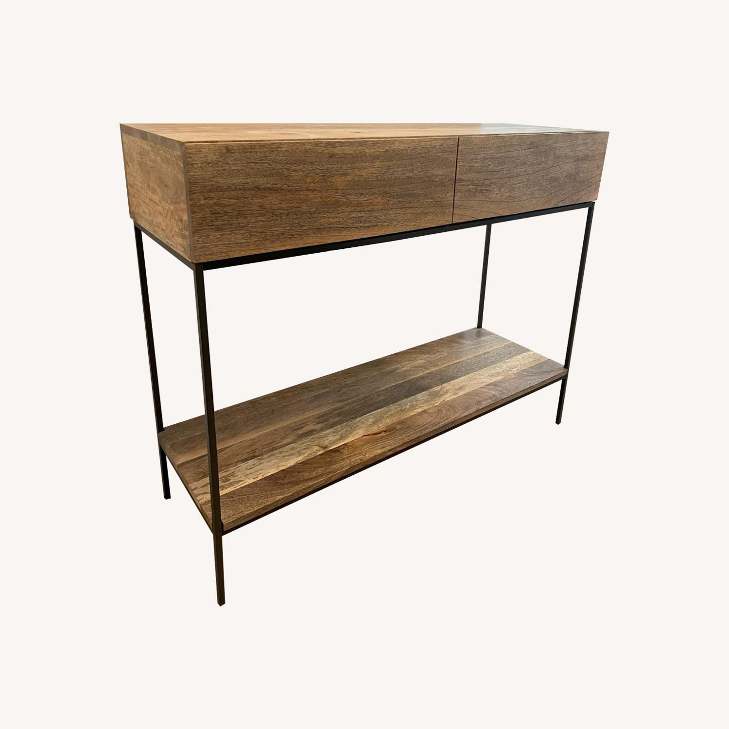 West Elm Industrial Console - AptDeco