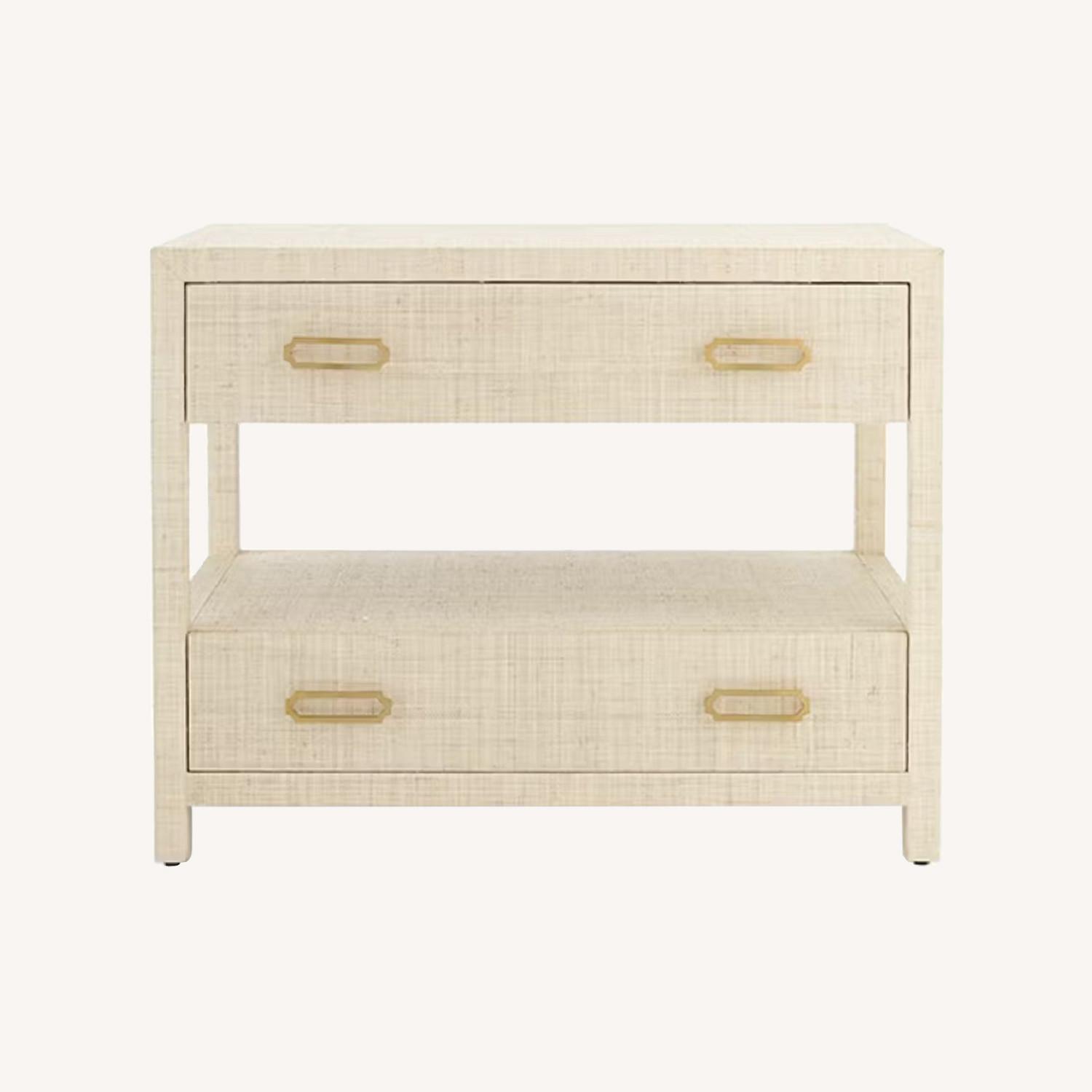 Mitchell Gold + Bob Williams Ariel 2-Drawer Bedside Table - AptDeco