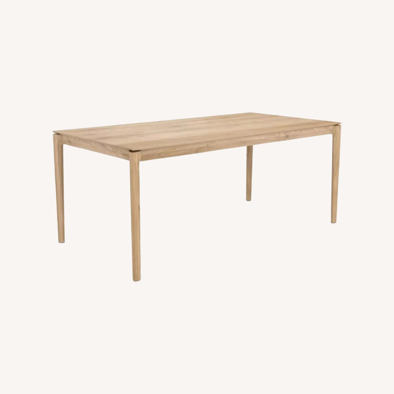 Ethnicraft Oak Bok Dining Table 71' (Seats 6-8) - AptDeco
