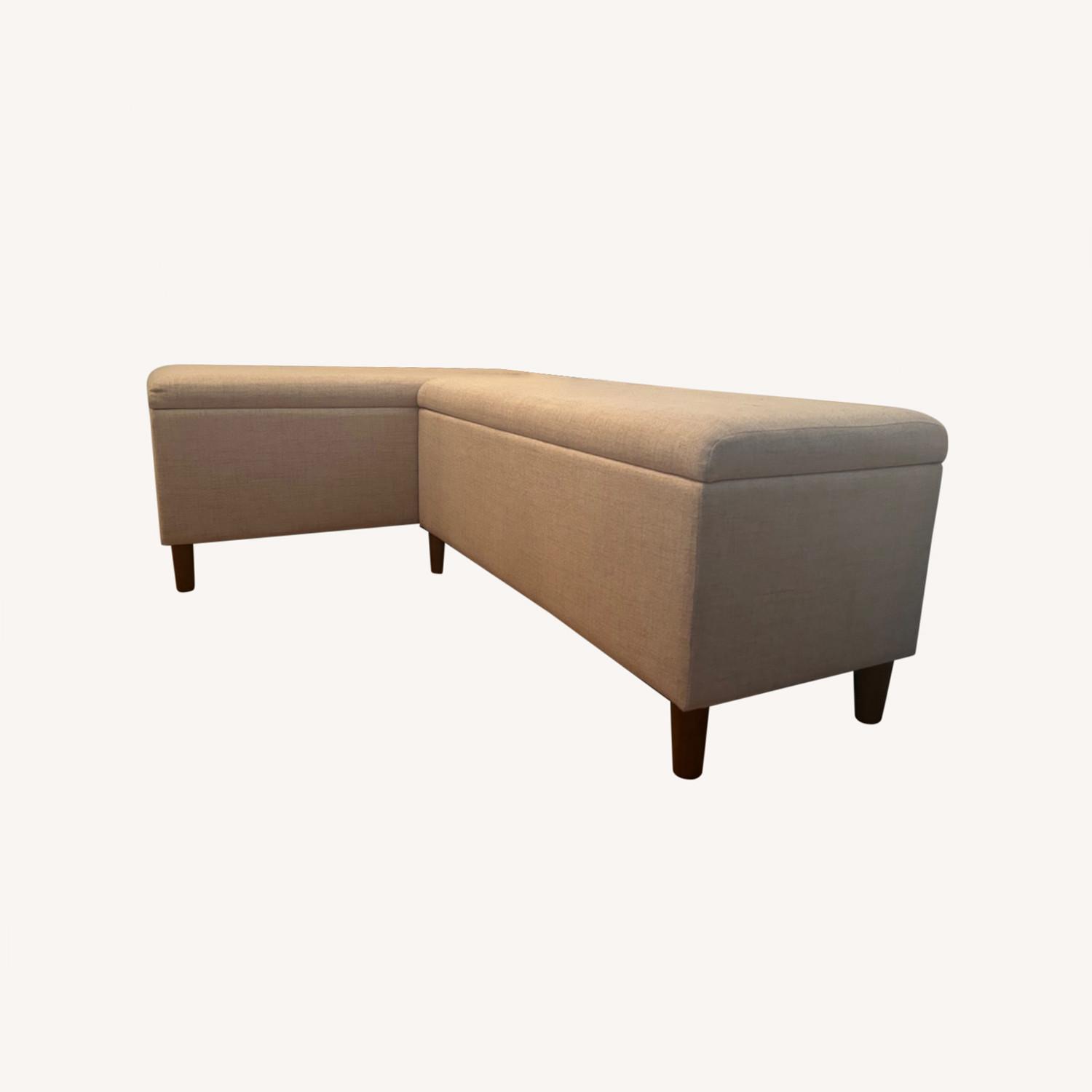 Scott Living Waverly Storage Bench - AptDeco