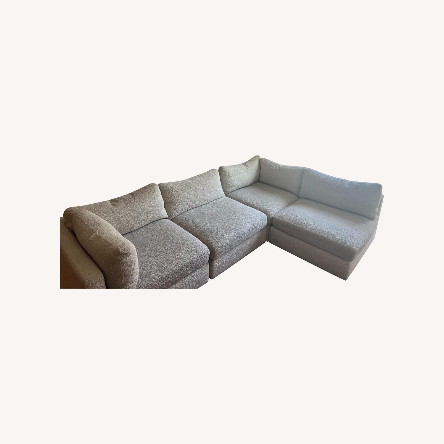 Interior Define Boucle Sectional - AptDeco