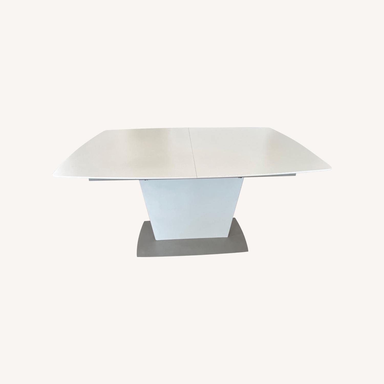 BoConcept Milano Extendable Dining White Table - AptDeco