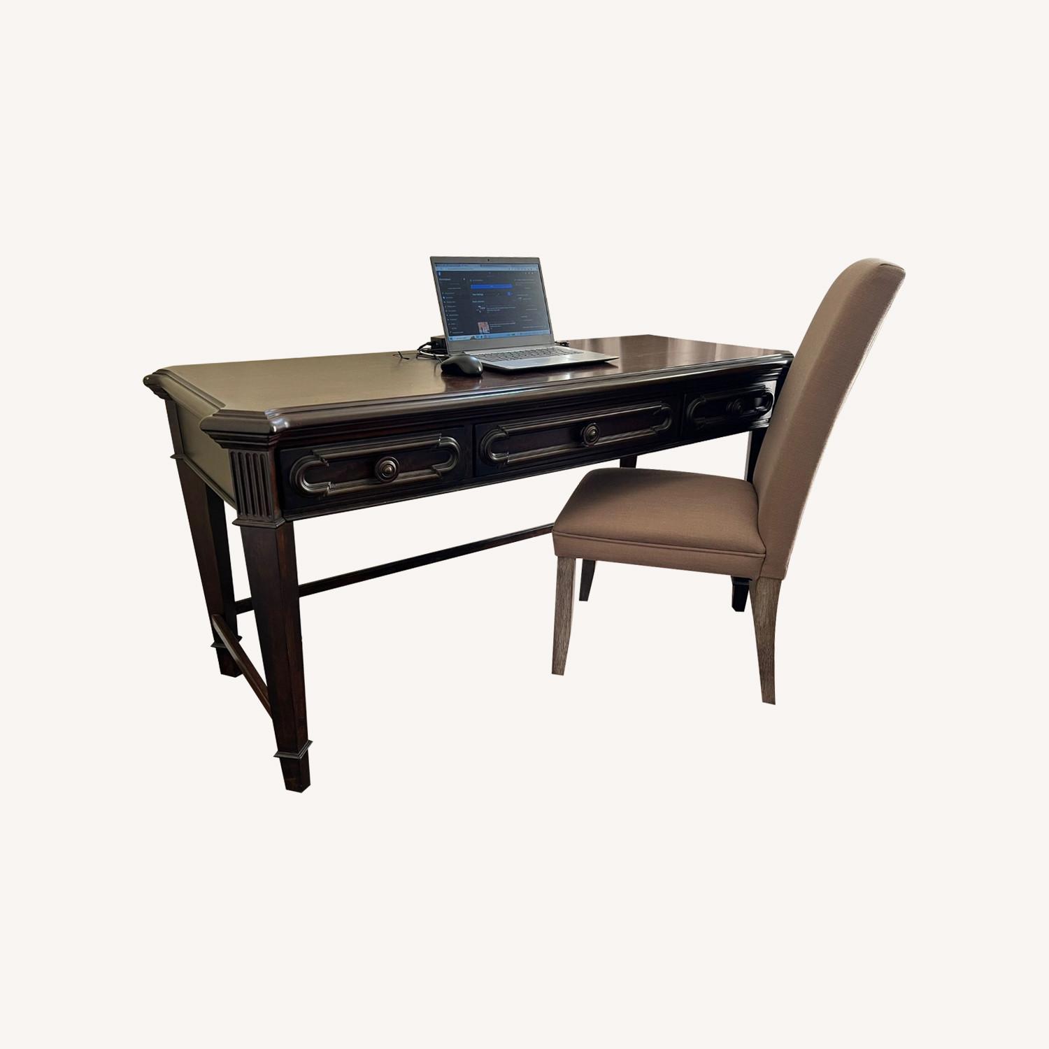 Elegant Executive Study Table with Chair - AptDeco