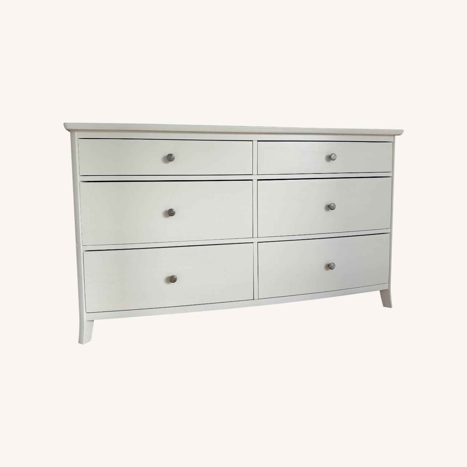 White Pottery Barn Dresser