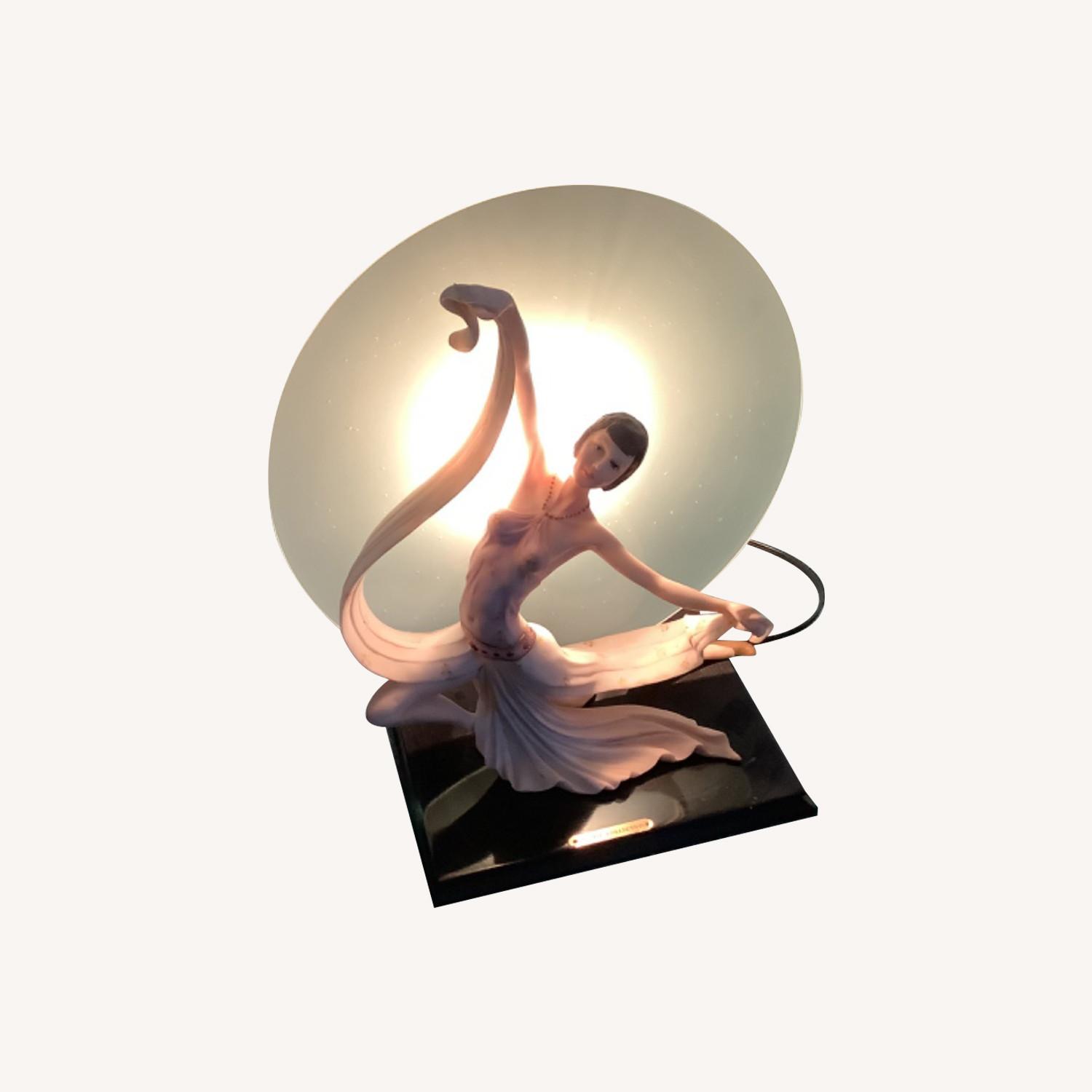 Table Lamp with Dancing Pose - AptDeco