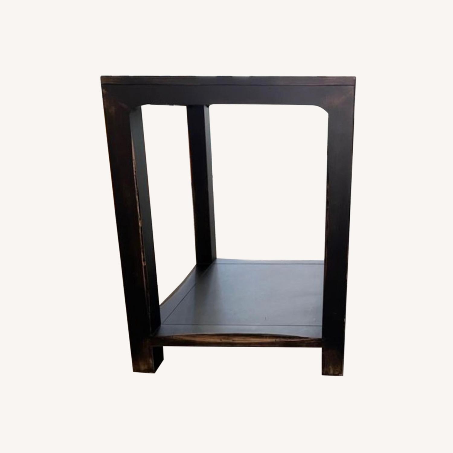 Pottery Barn Dark Side Tables - AptDeco
