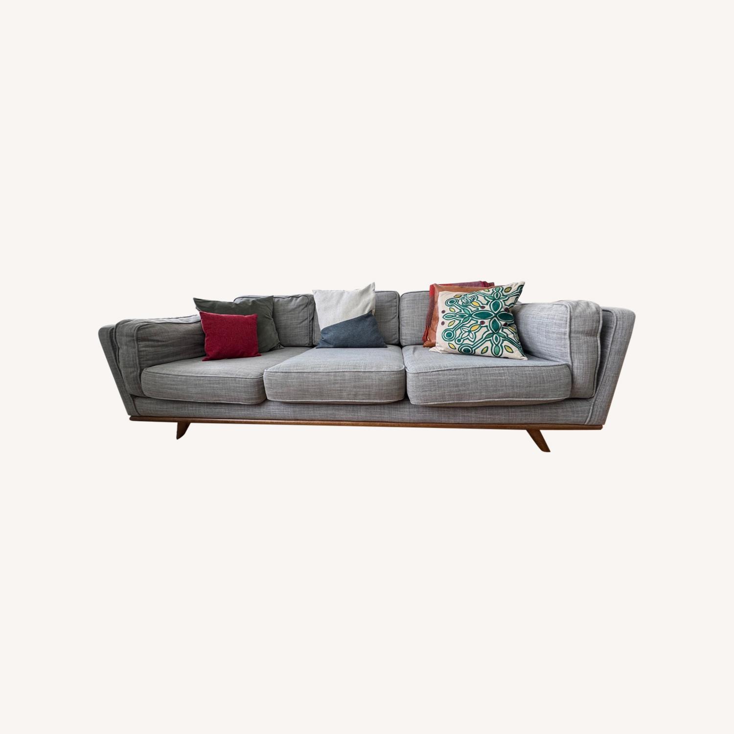 Article Timber Sofa (Pebble Gray) - AptDeco