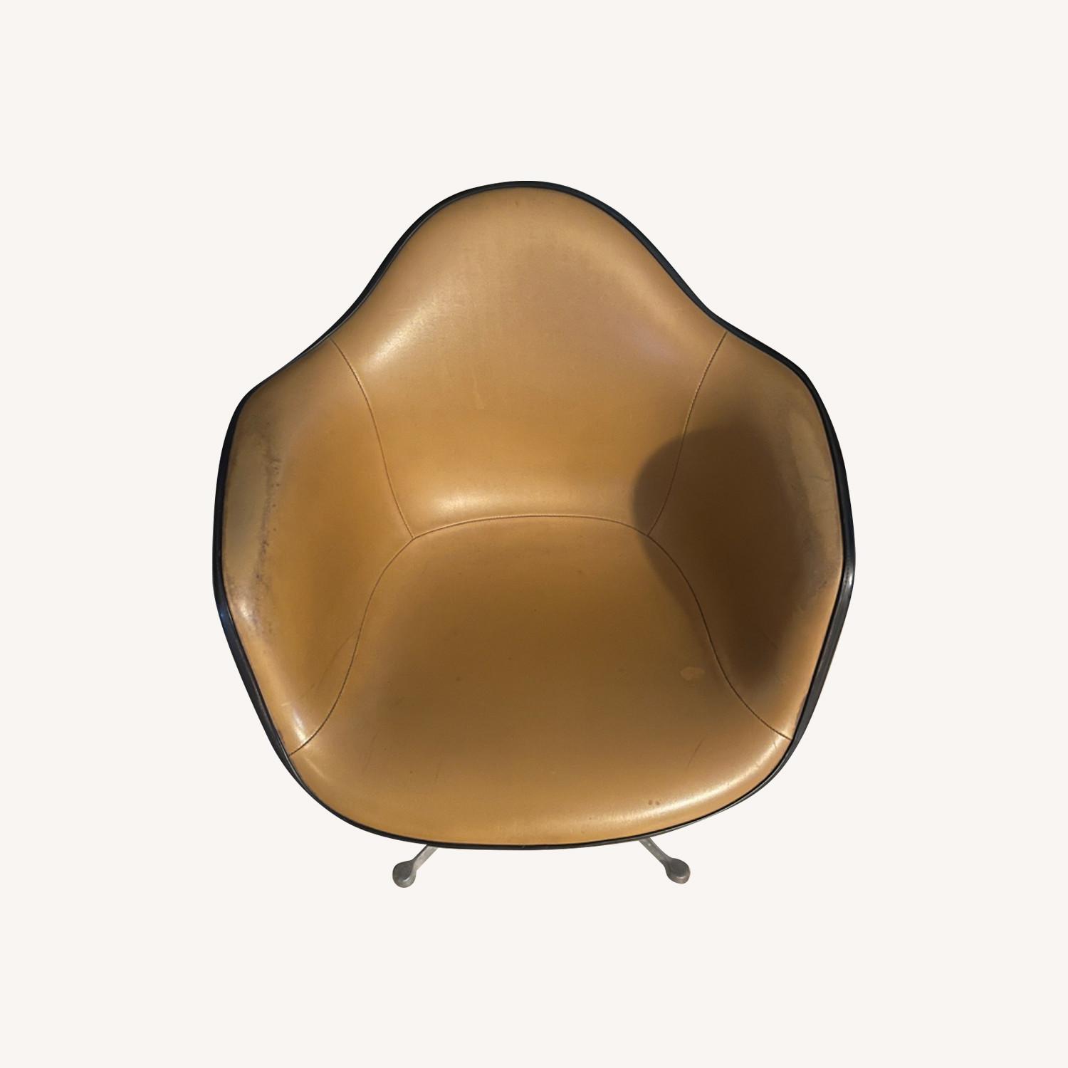 Charles Ames Retro Bucket Chair by Herman Miller - AptDeco