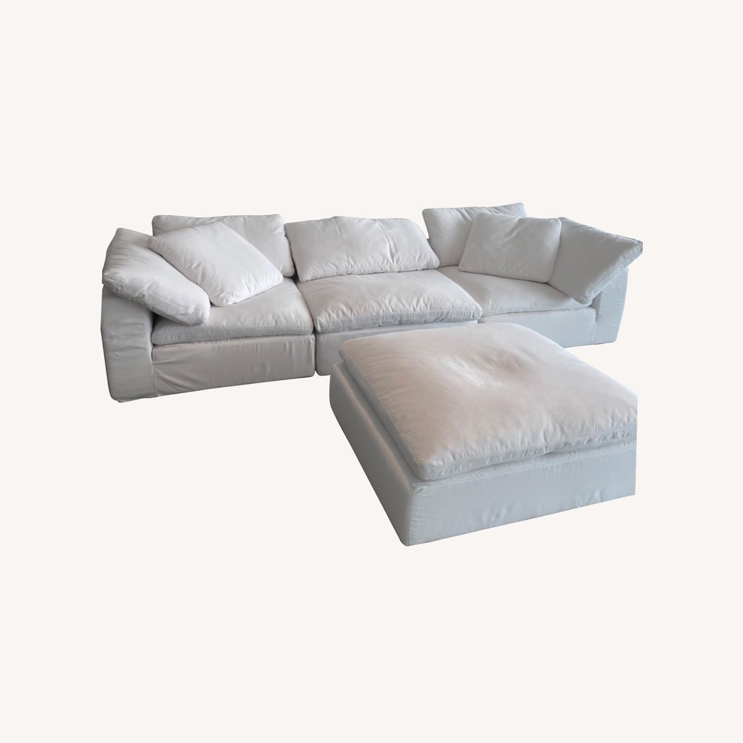 Restoration Hardware Cloud Couch 4 Pieces - AptDeco