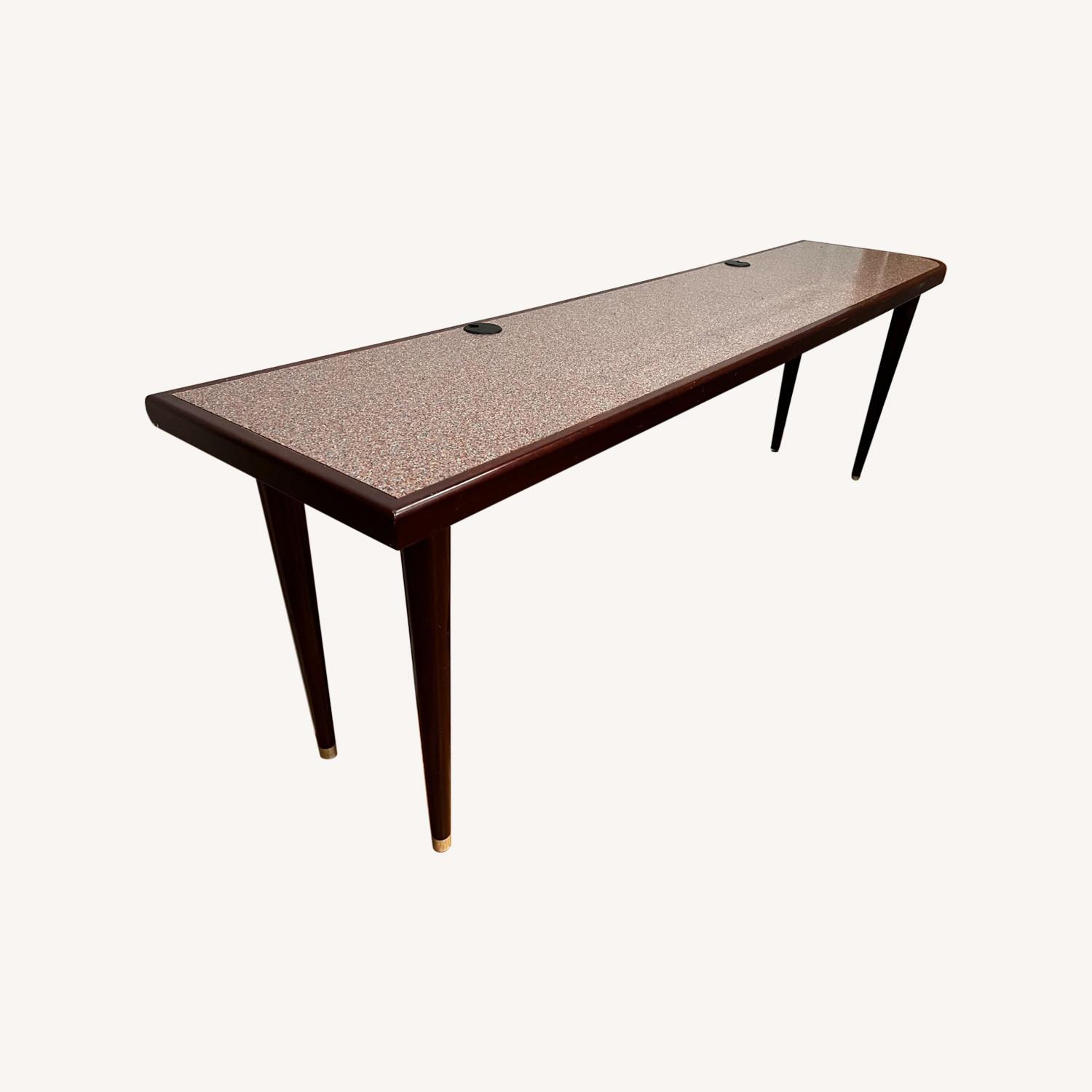 MCM Desk Table Handmade by Artist - AptDeco