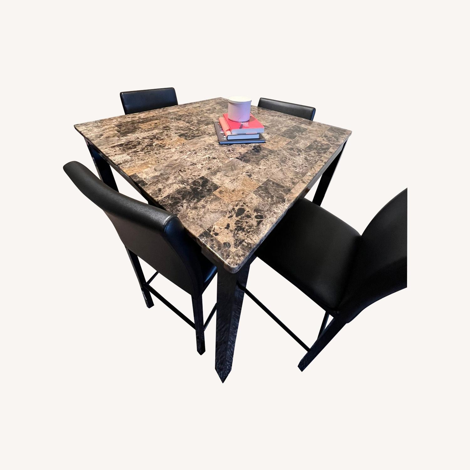 5 PC Counter Height Dining Set - AptDeco