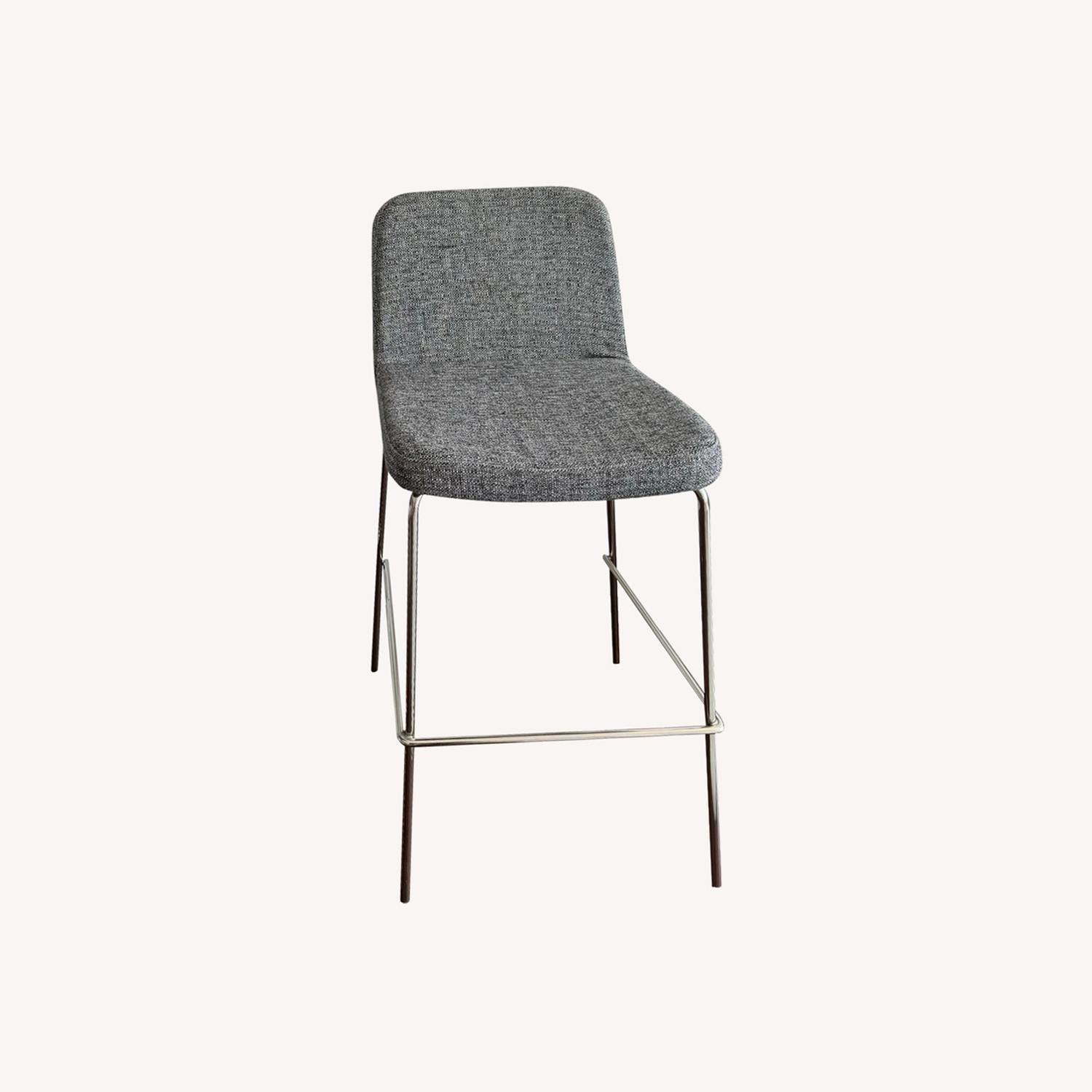 CB2 Charlie Modern Bar Stools - Set of 2 - AptDeco
