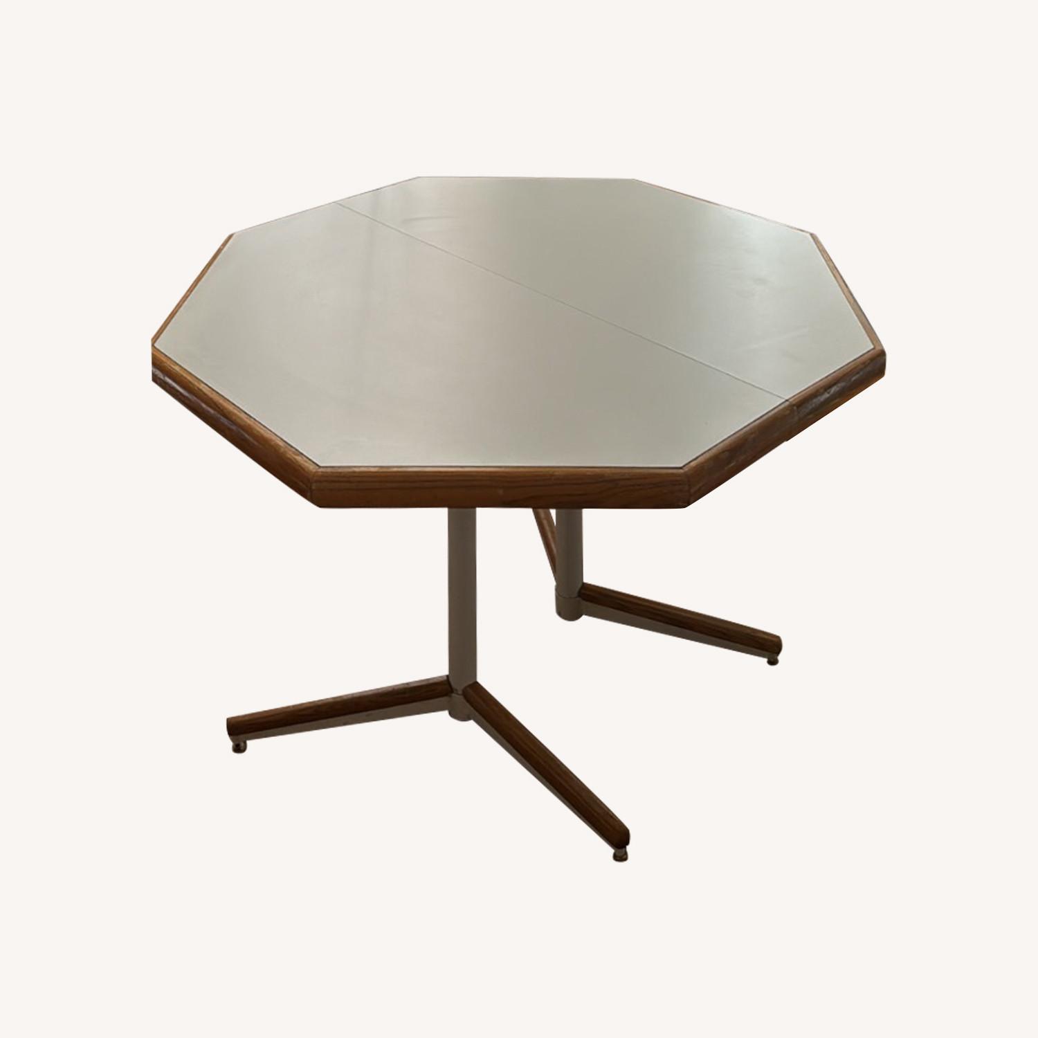 Chromcraft Revington Dining Game Table & Chairs 1980's - AptDeco