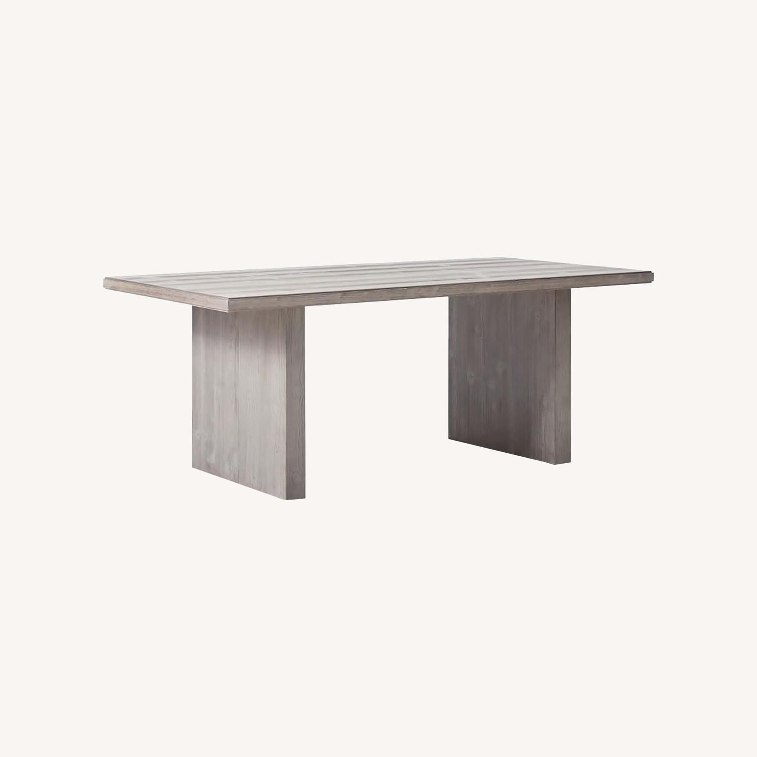 West Elm Santa Rosa Plank Dining Table - AptDeco