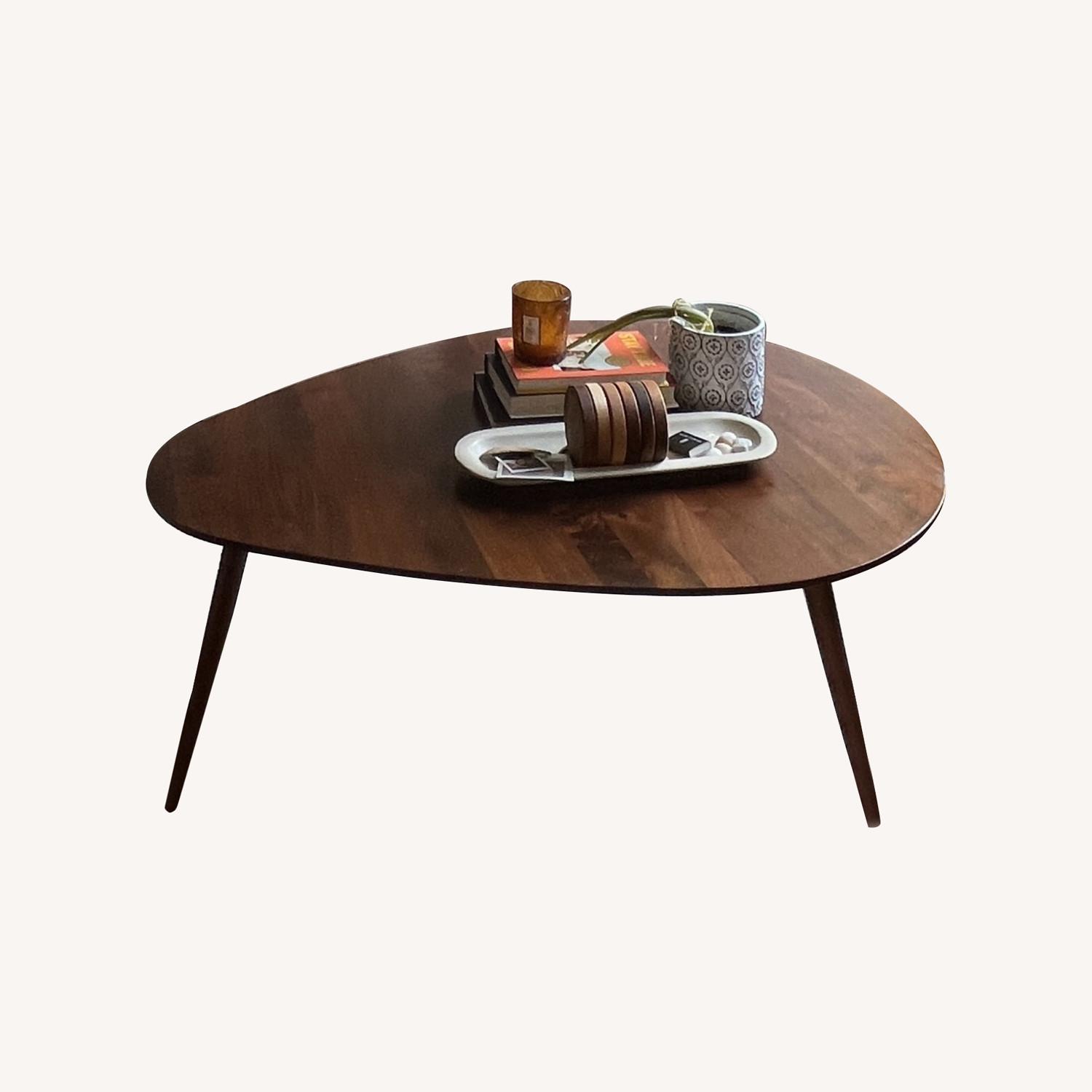 Article Solid Walnut Coffee Table - AptDeco