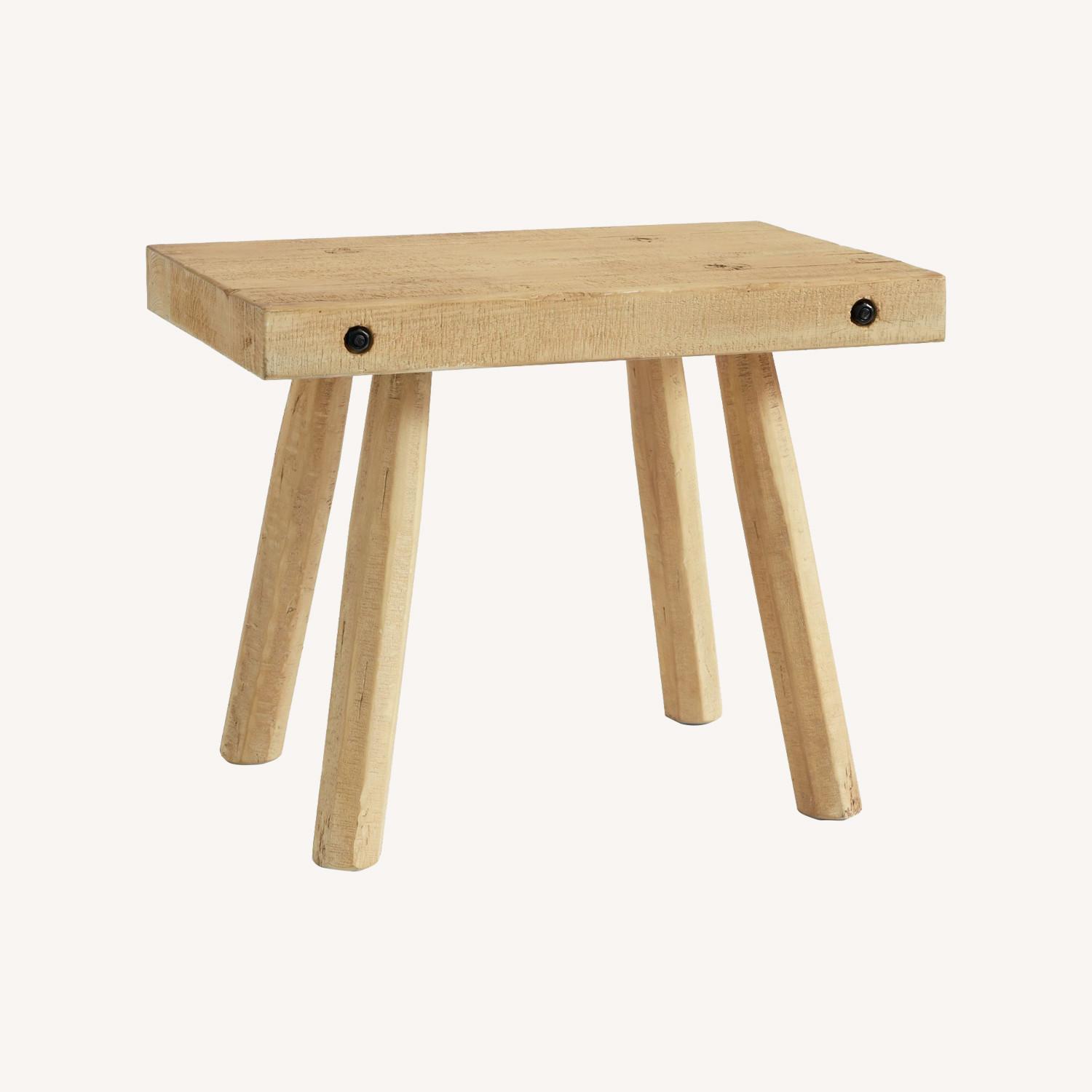 Pottery Barn Dutton Rectangular Side Table (30") - AptDeco