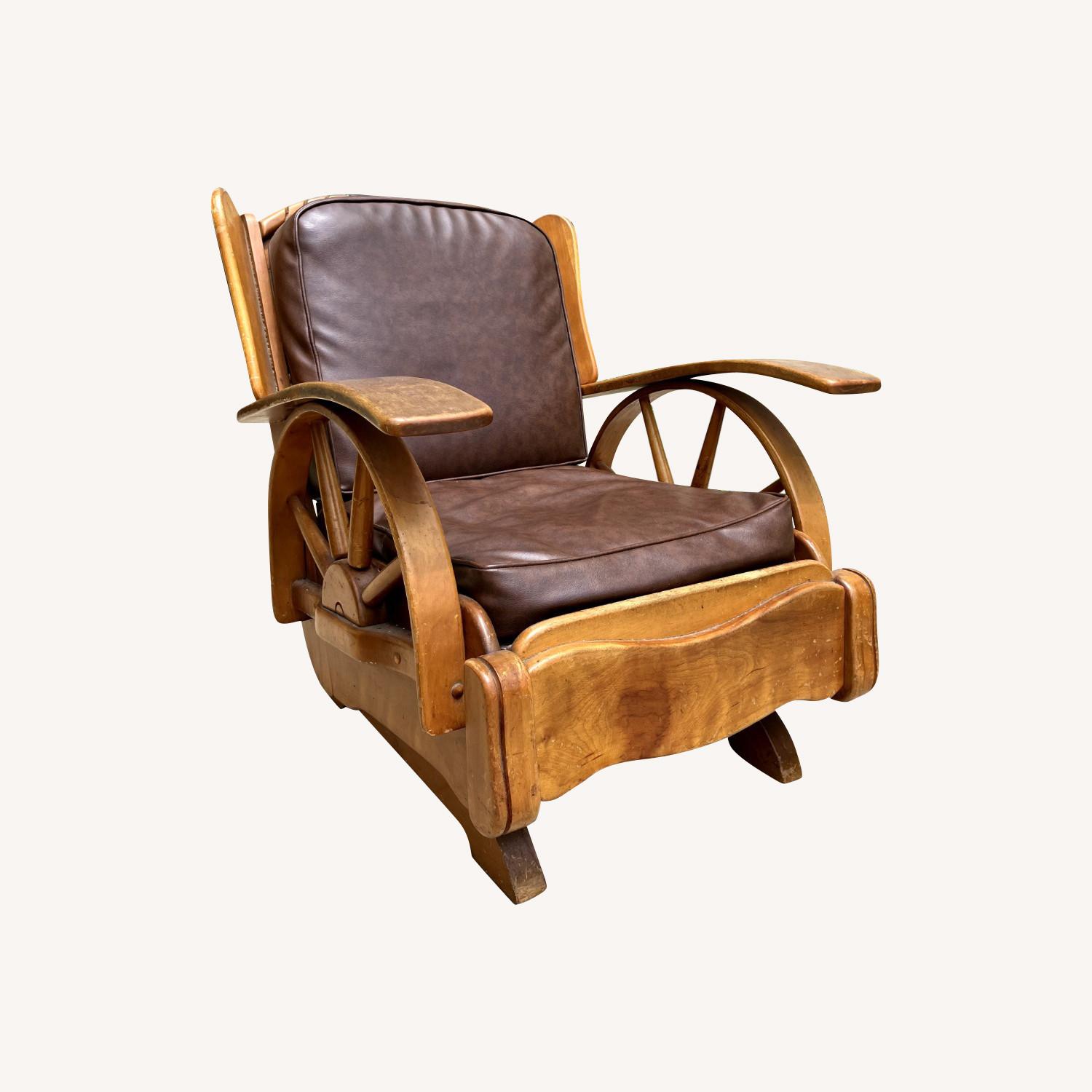 Vintage Cowboy Rocking Chair - AptDeco