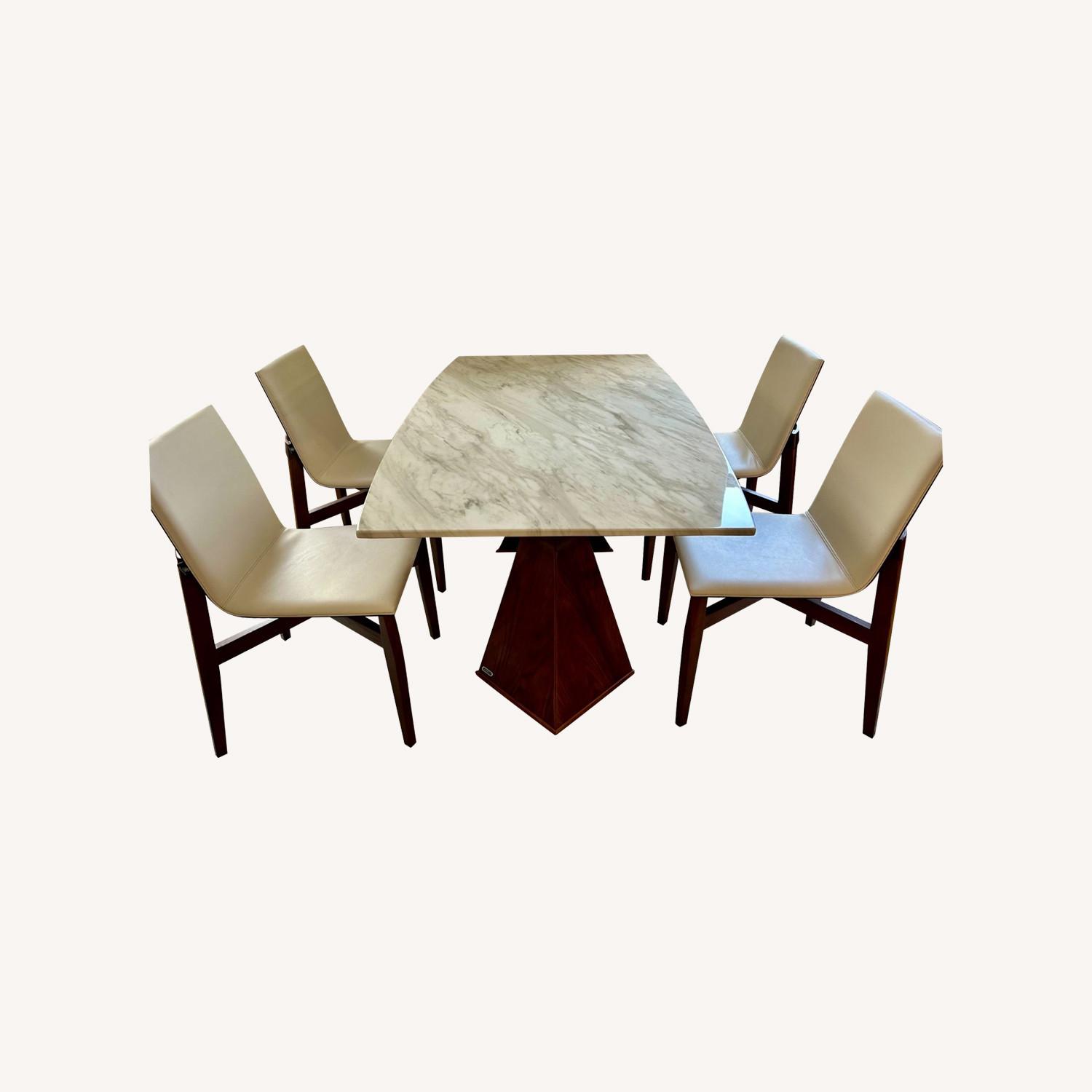 Derucci marble dining table store