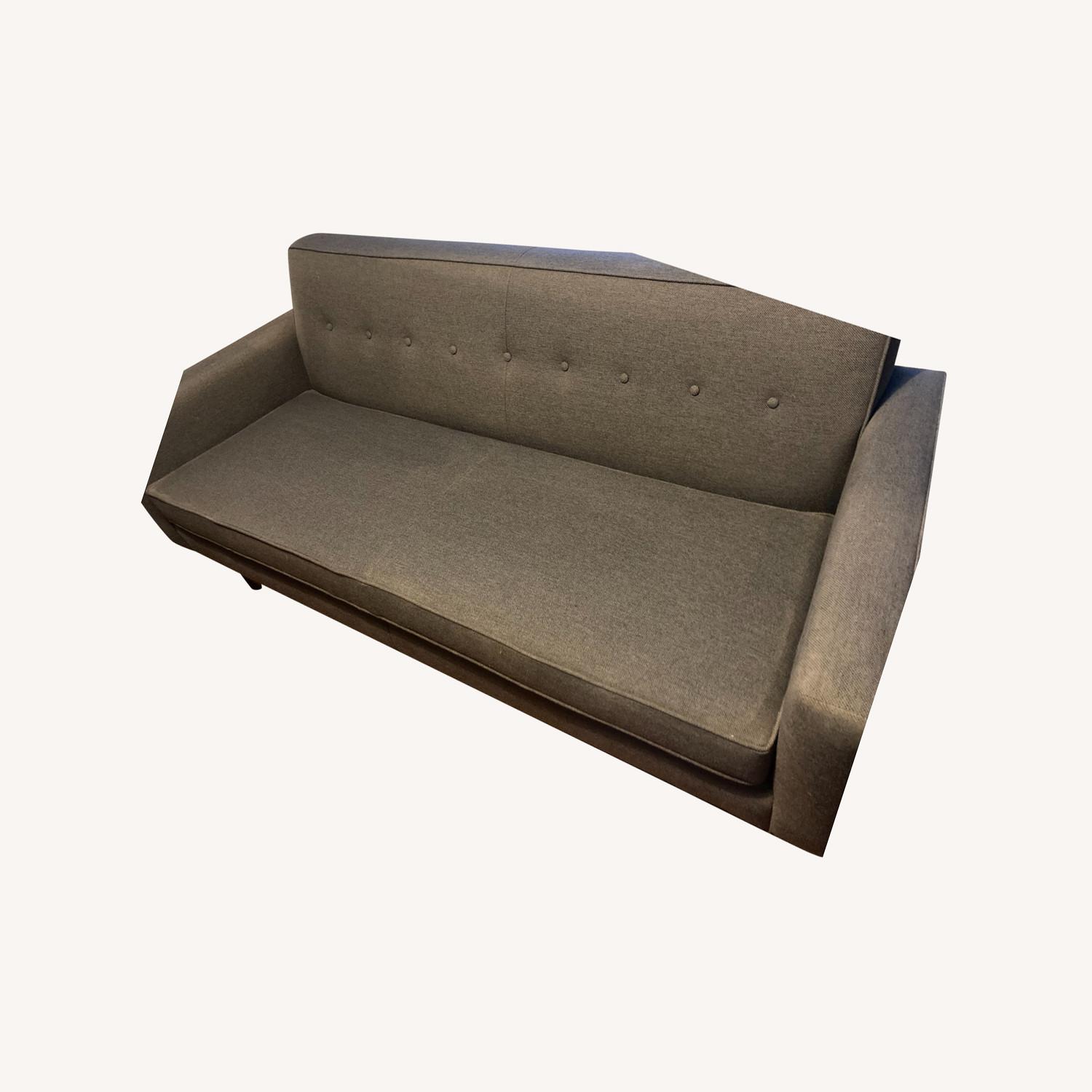 Design Within Reach Bantam Sofa, Charcoal Fabric - AptDeco