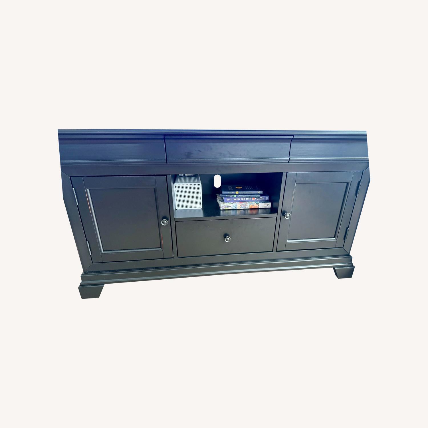 Bob's Discount Furniture - 52" Black Media Console - AptDeco