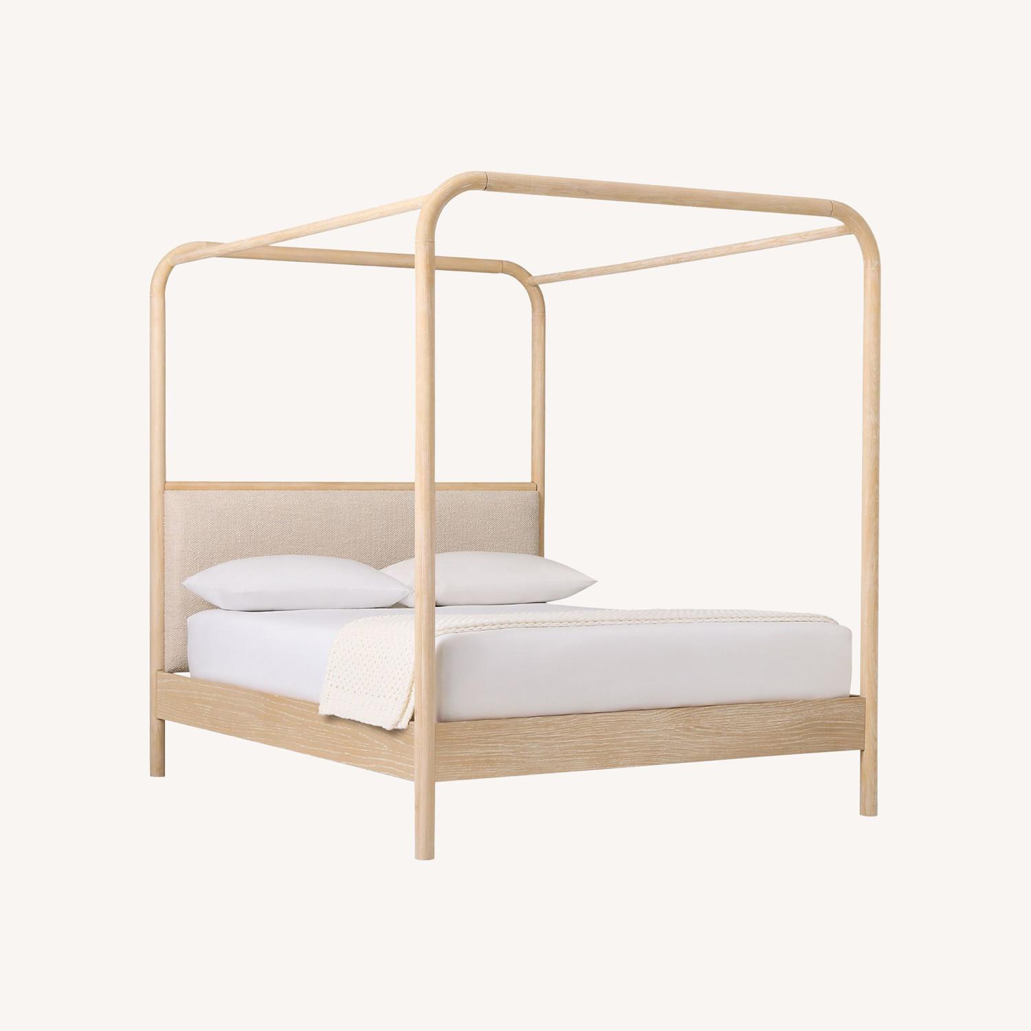 West Elm Gansevoort Canopy Bed - AptDeco