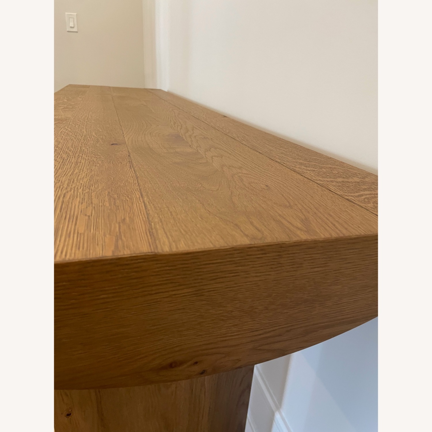 Four Hands Pickford Oak Veneer Console Table - AptDeco