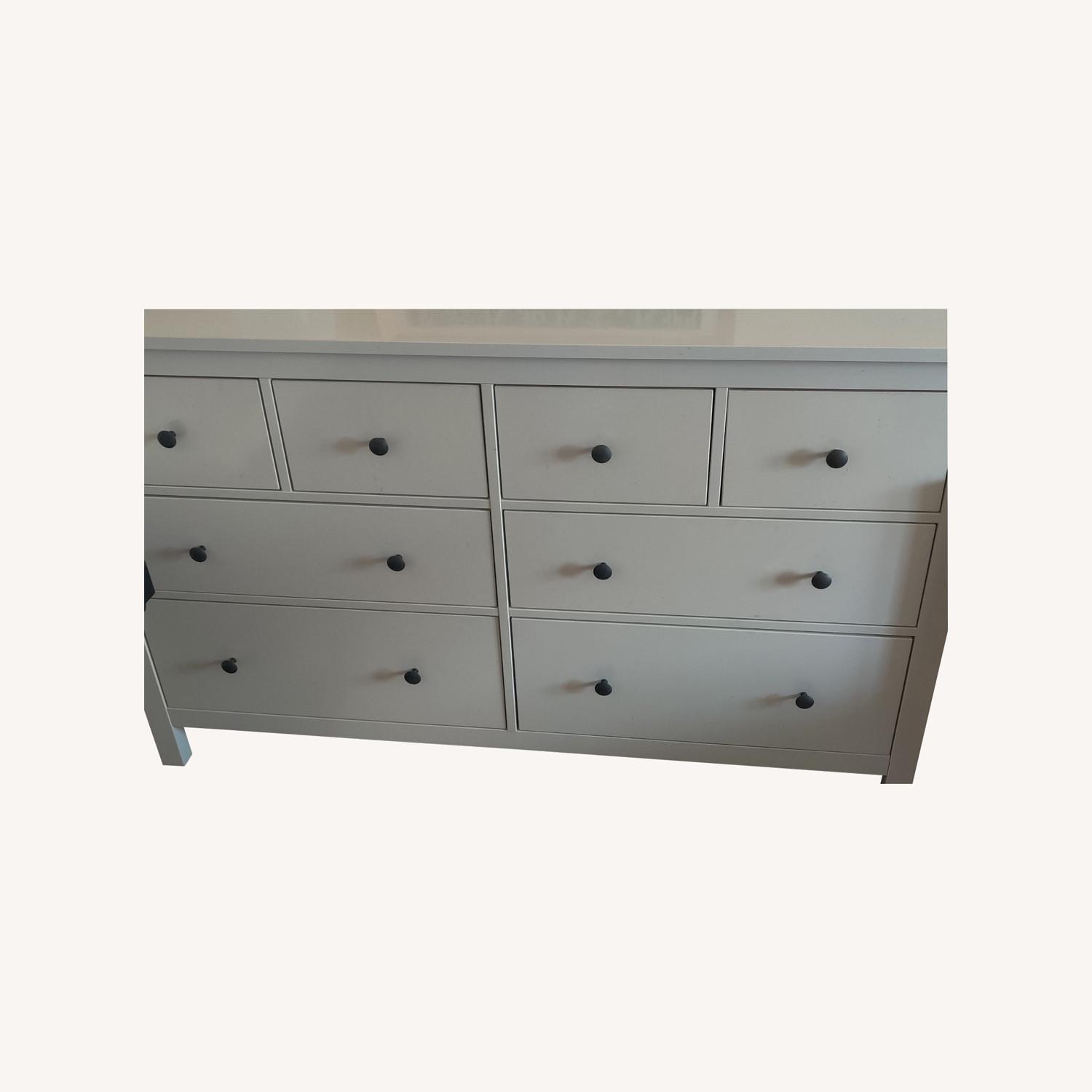 IKEA HEMNES 8-drawer Dresser, Wwhite Stain - AptDeco