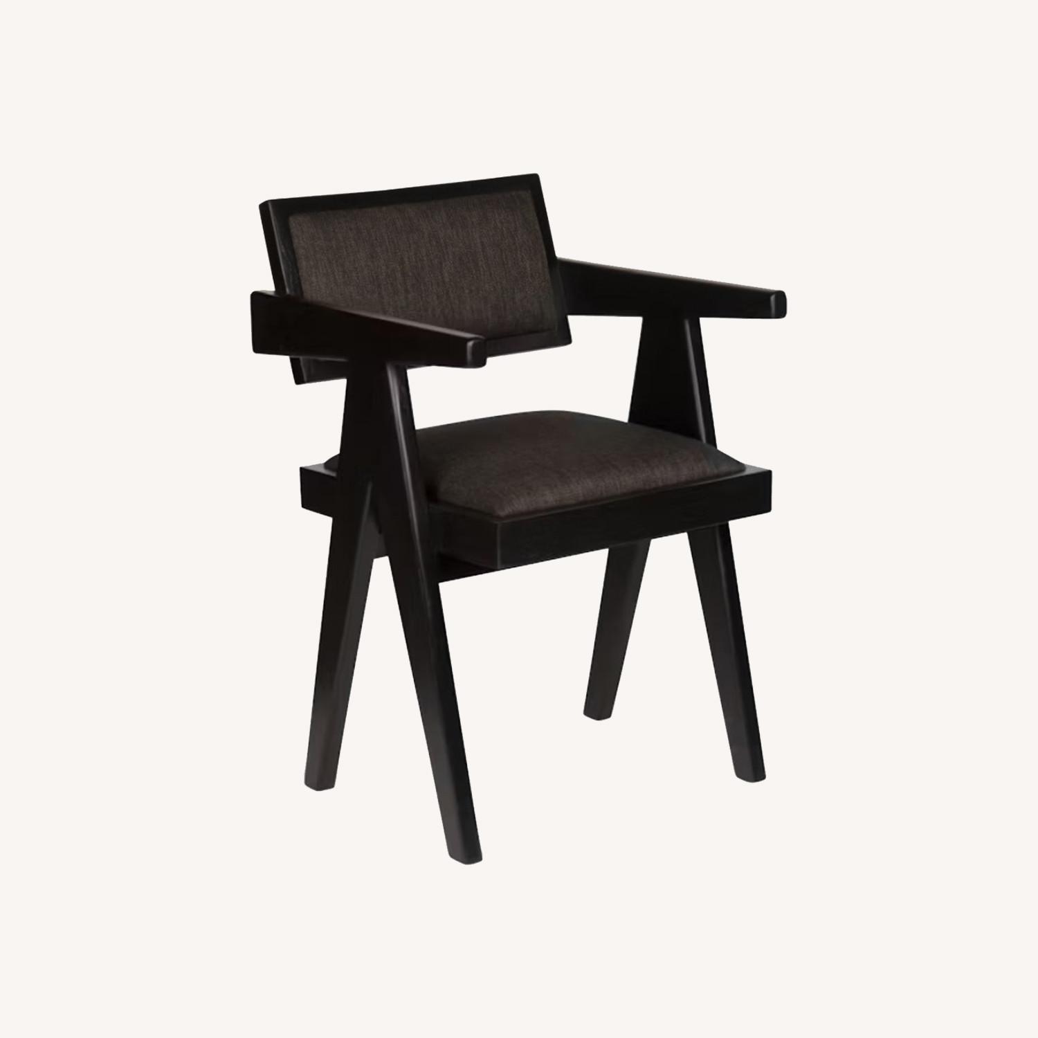 Wayfair Black Armchair - AptDeco