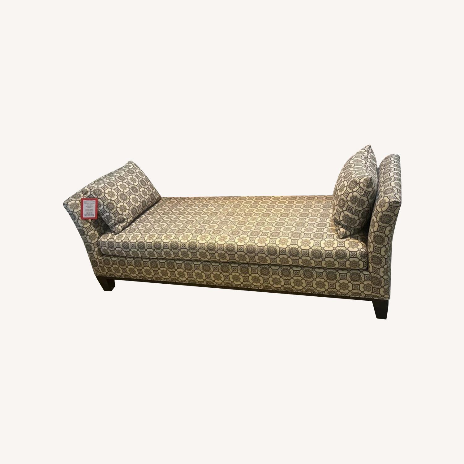 Custom Oversize Upholstered Bench - AptDeco