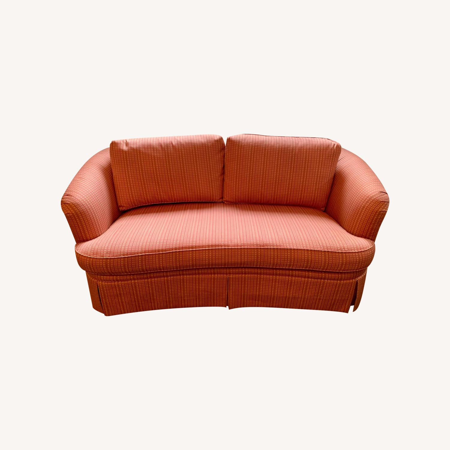 Wesley Hall Douglas Sofa - Orange - AptDeco