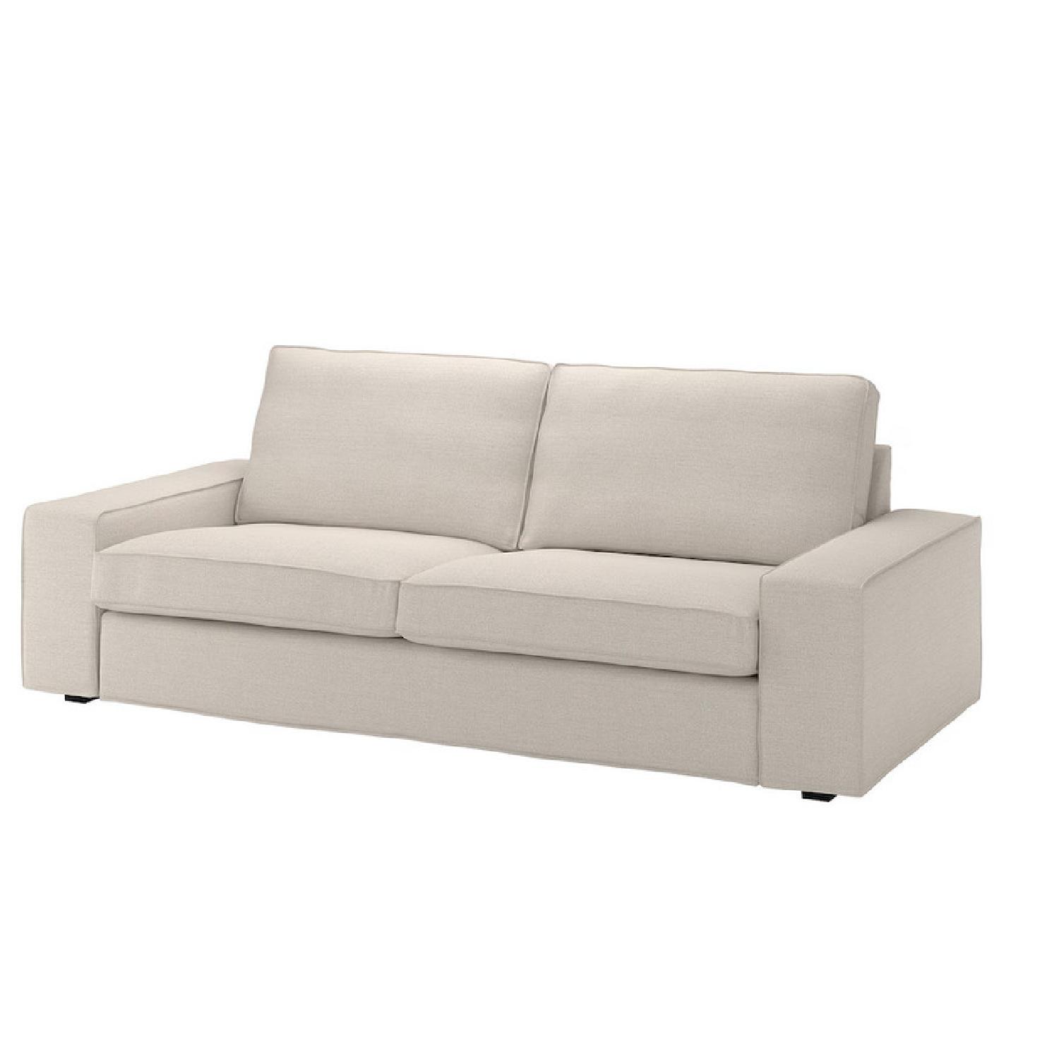 IKEA KIVIK Gray Sofa - AptDeco