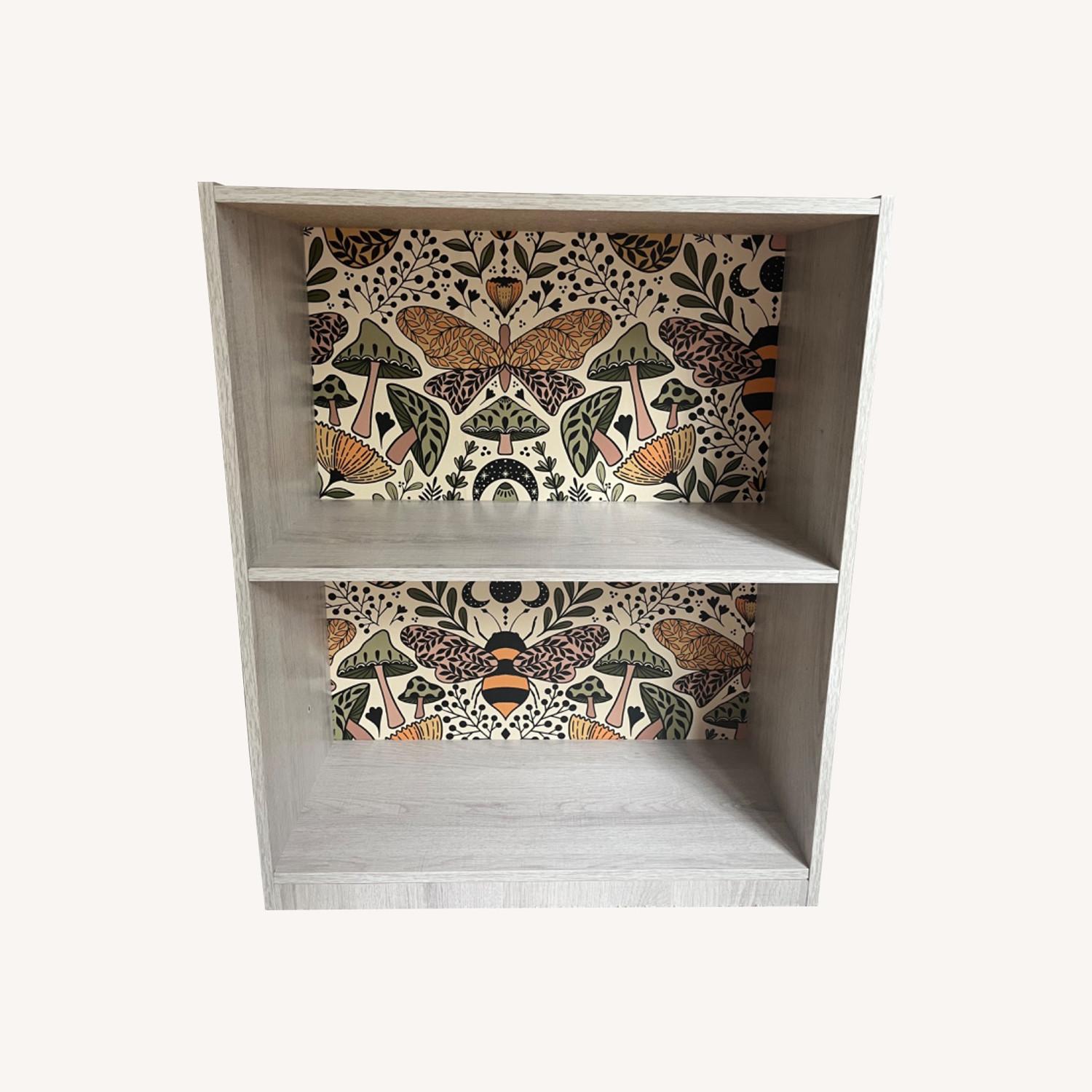 Bookcase-Butterfly/Mushroom/Botanical/Bohemian - AptDeco