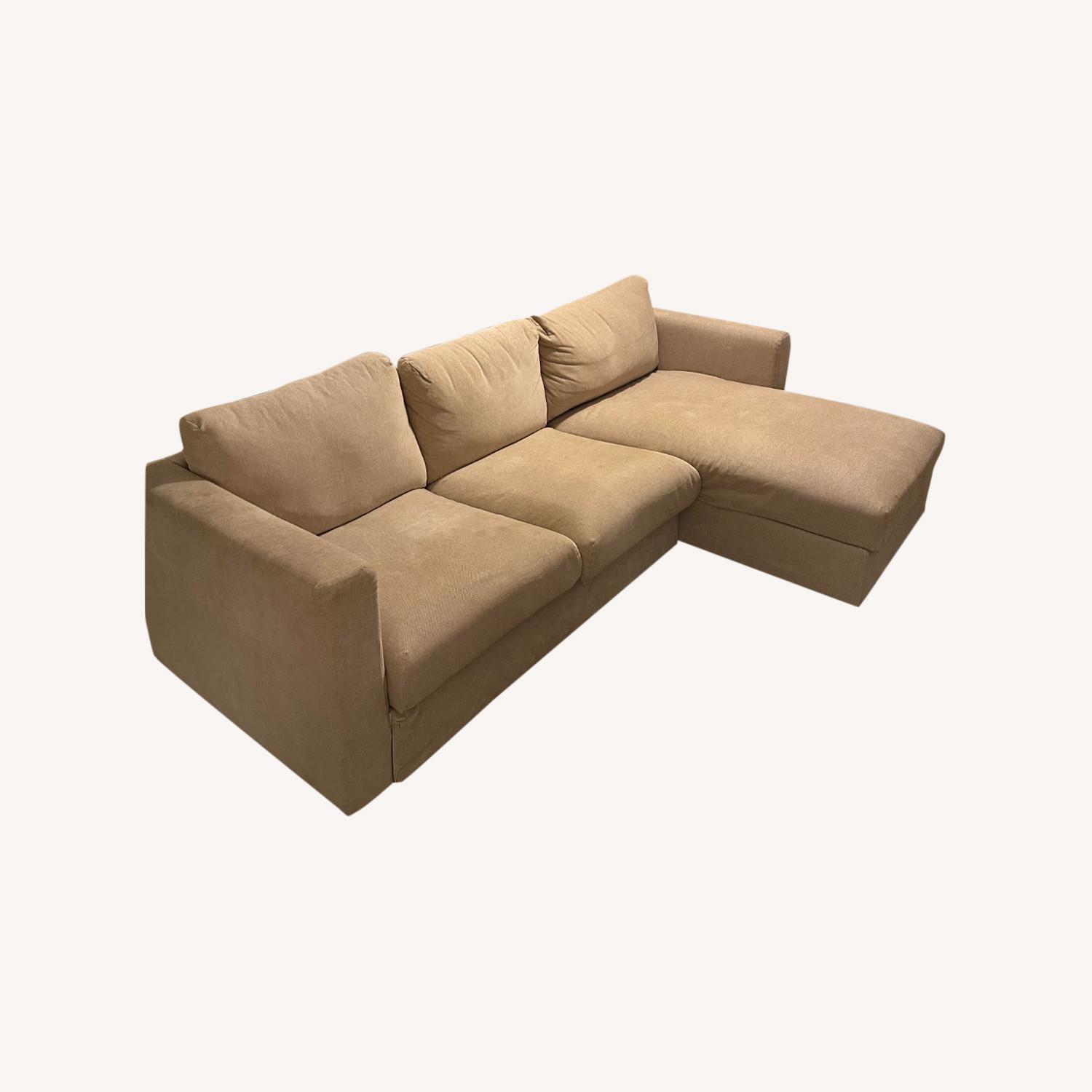 IKEA FINNALA Sectional Sofa with Chaise - AptDeco