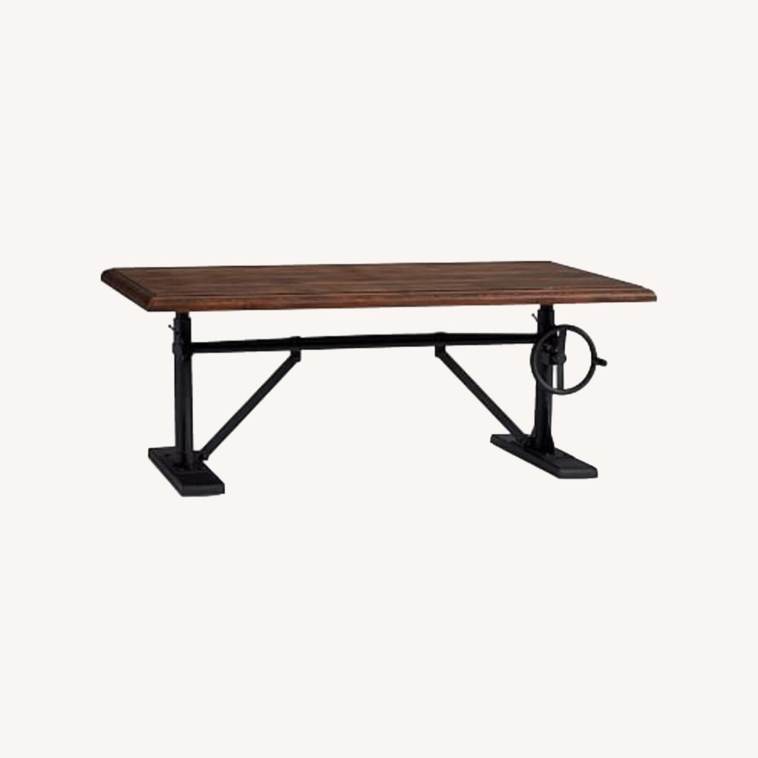 Pottery Barn Pittsburgh Crank Coffee Table - AptDeco