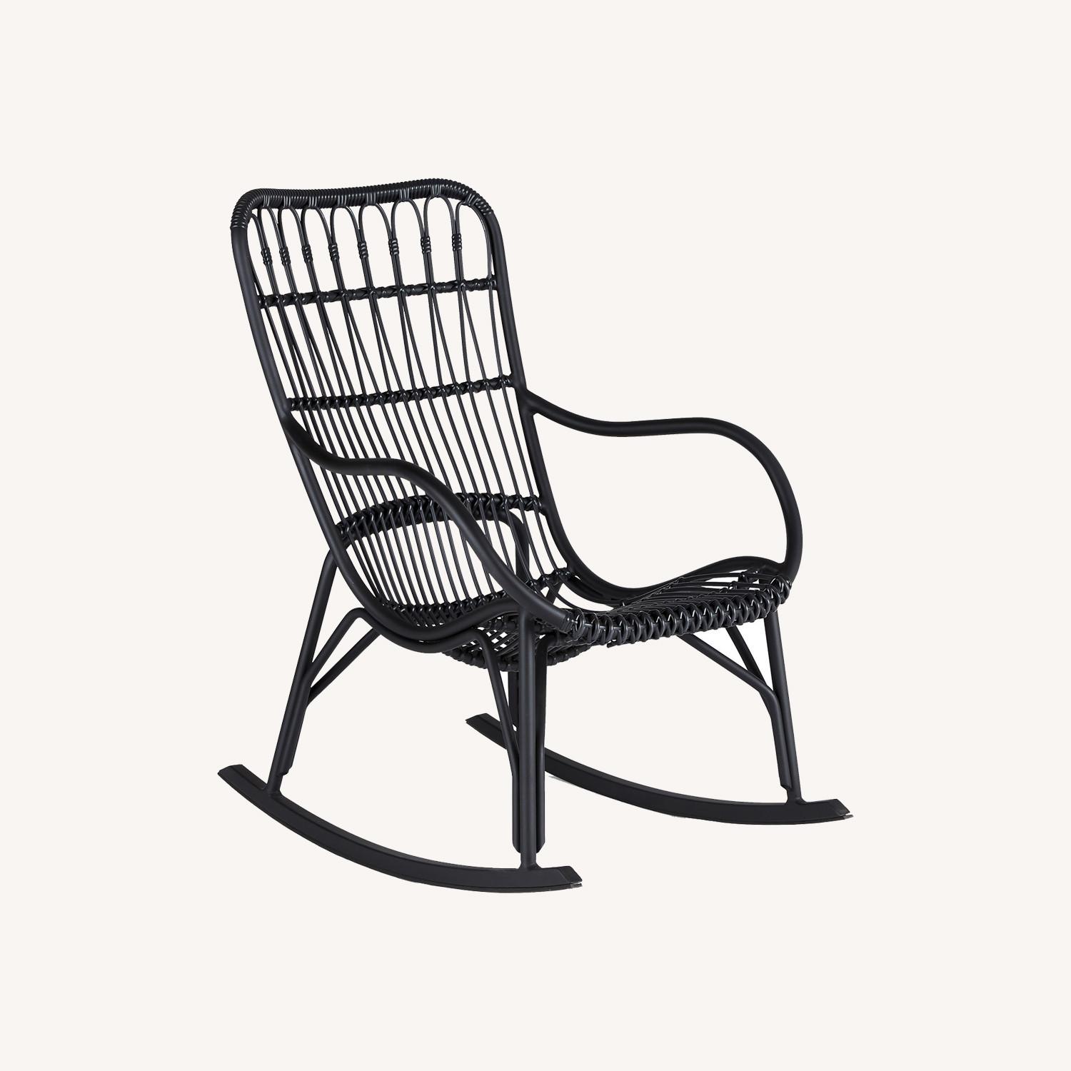 Article Medan Graphite Rocking Chair - AptDeco