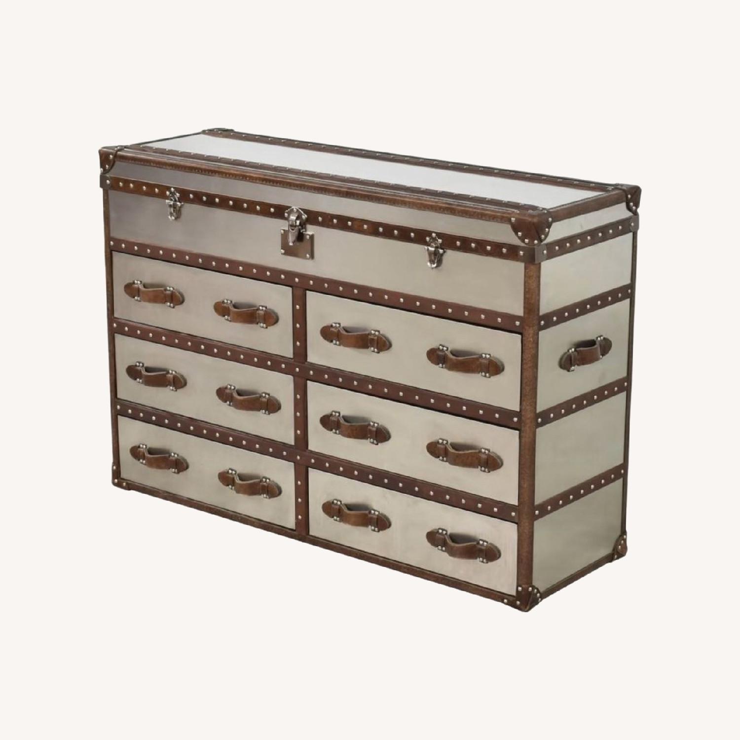 Restoration Hardware Double Chest Trunk - AptDeco