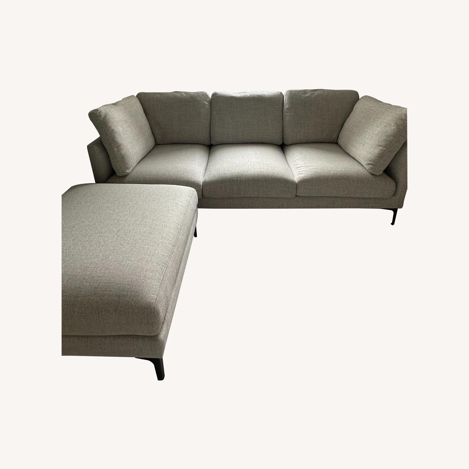 Castlery Adams Sofa with Ottoman - AptDeco