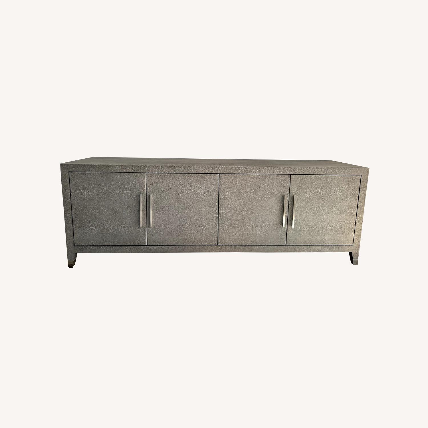 Restoration Hardware Graydon Shagreen Console - AptDeco