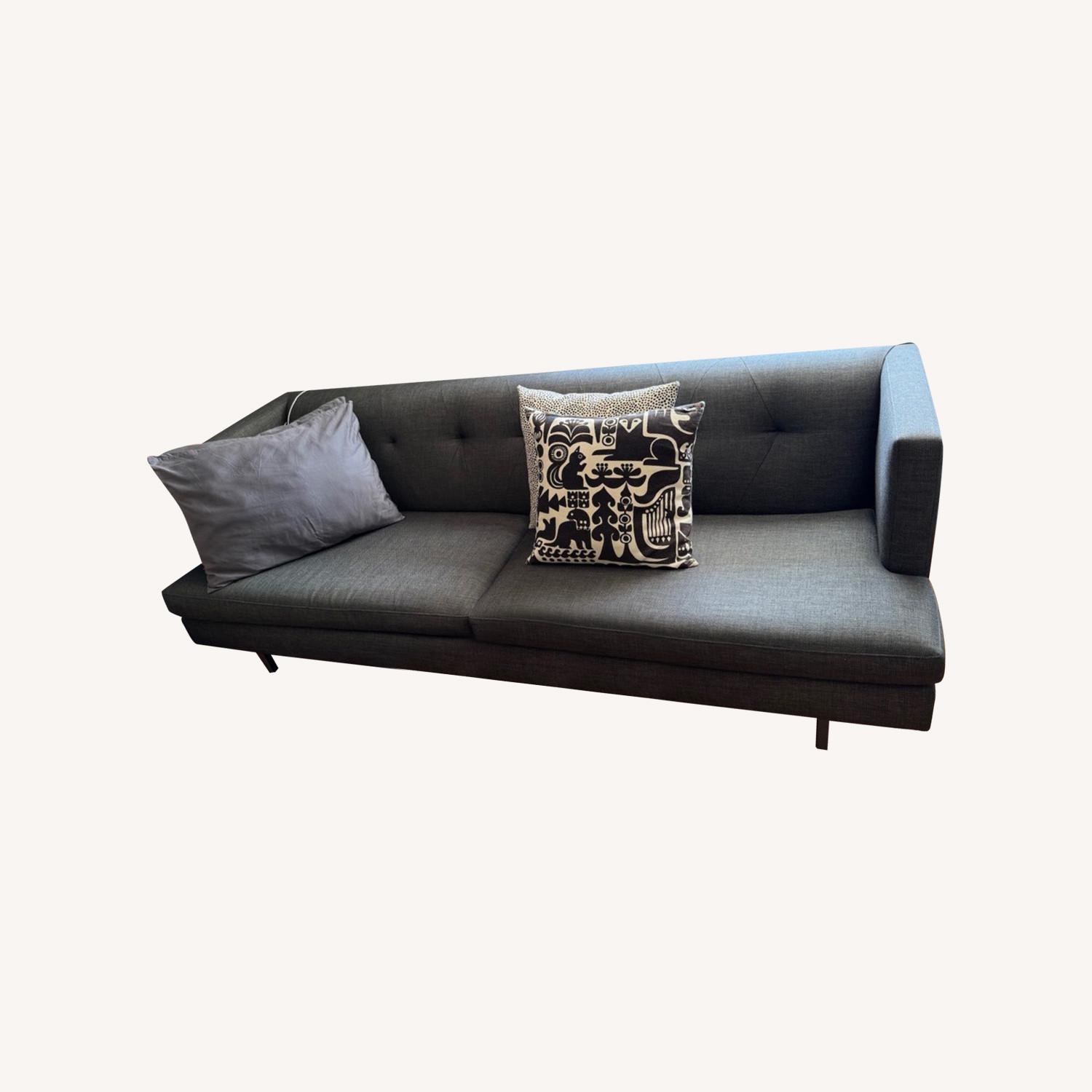 CB2 Avec Grey Apartment Sofa (Couch) - AptDeco