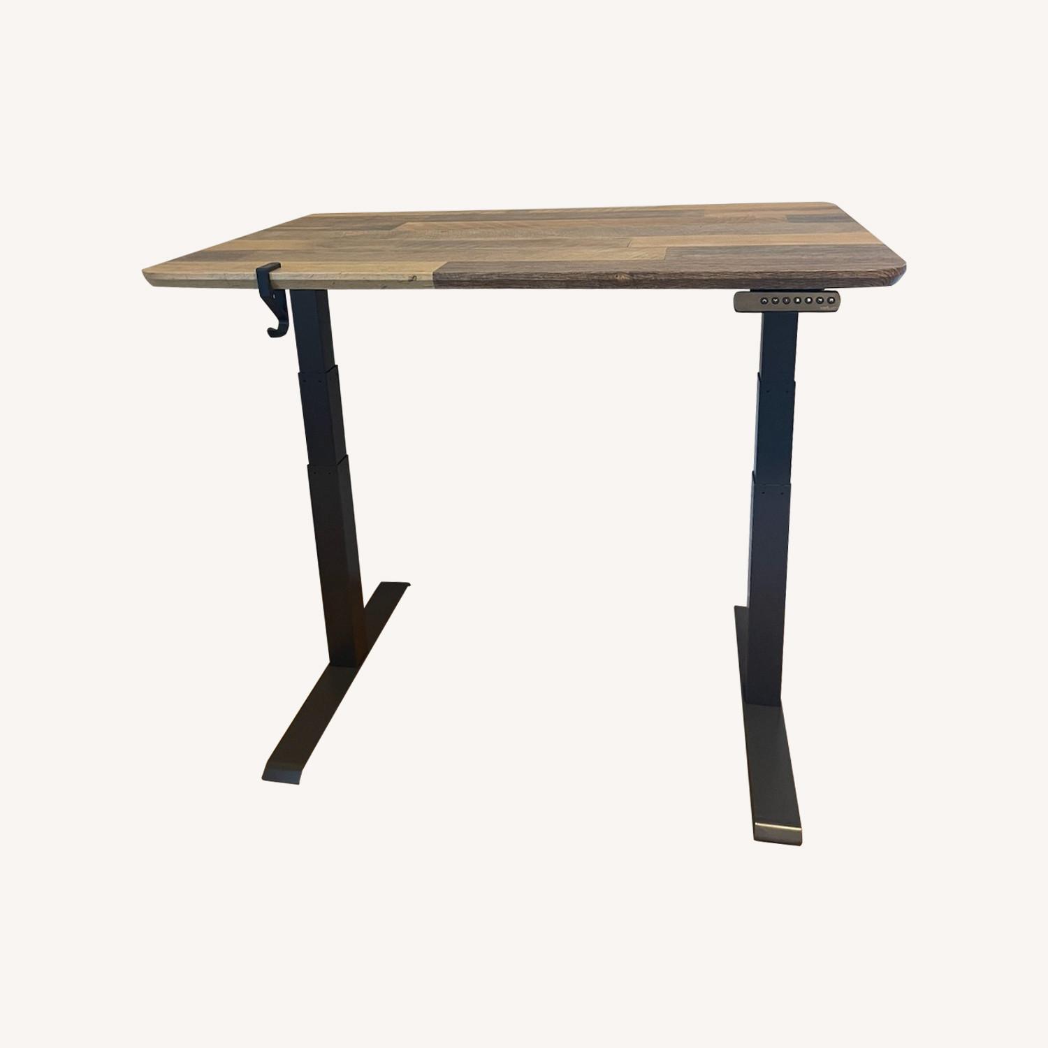 Vari Electric Standing Desk + Active Seat - AptDeco