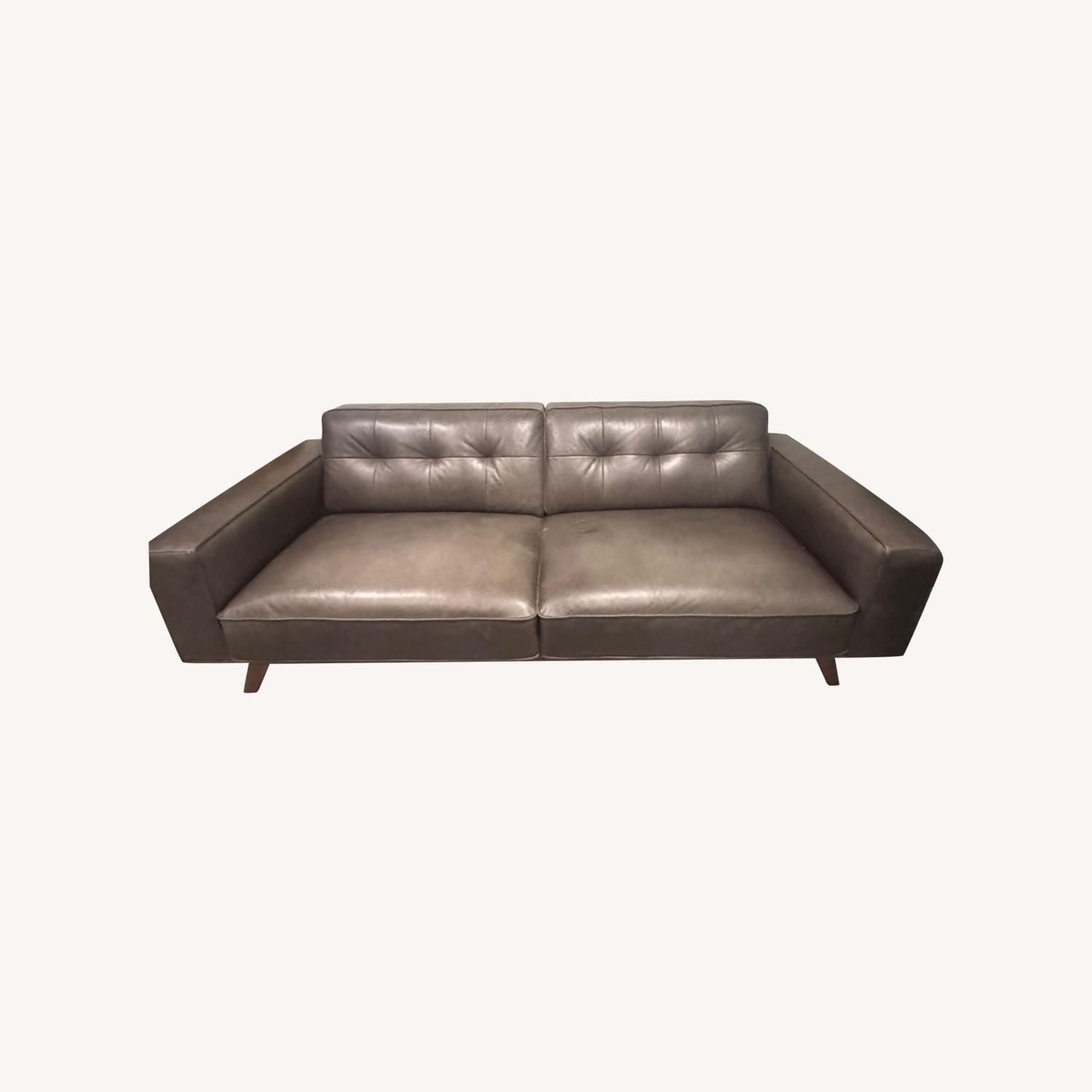 Modani Dark Brown Sofa - AptDeco