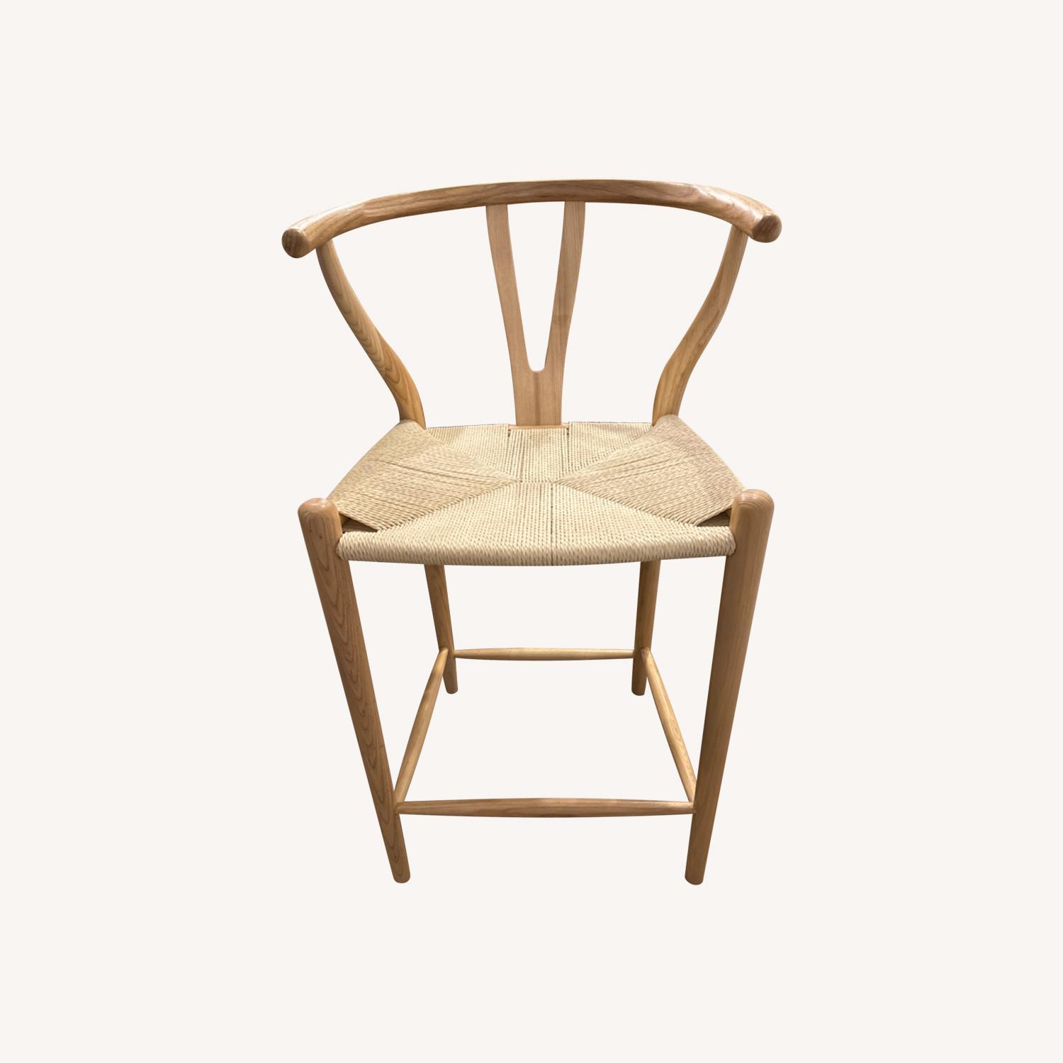 Rove Concepts Wishbone Counter Stools - AptDeco