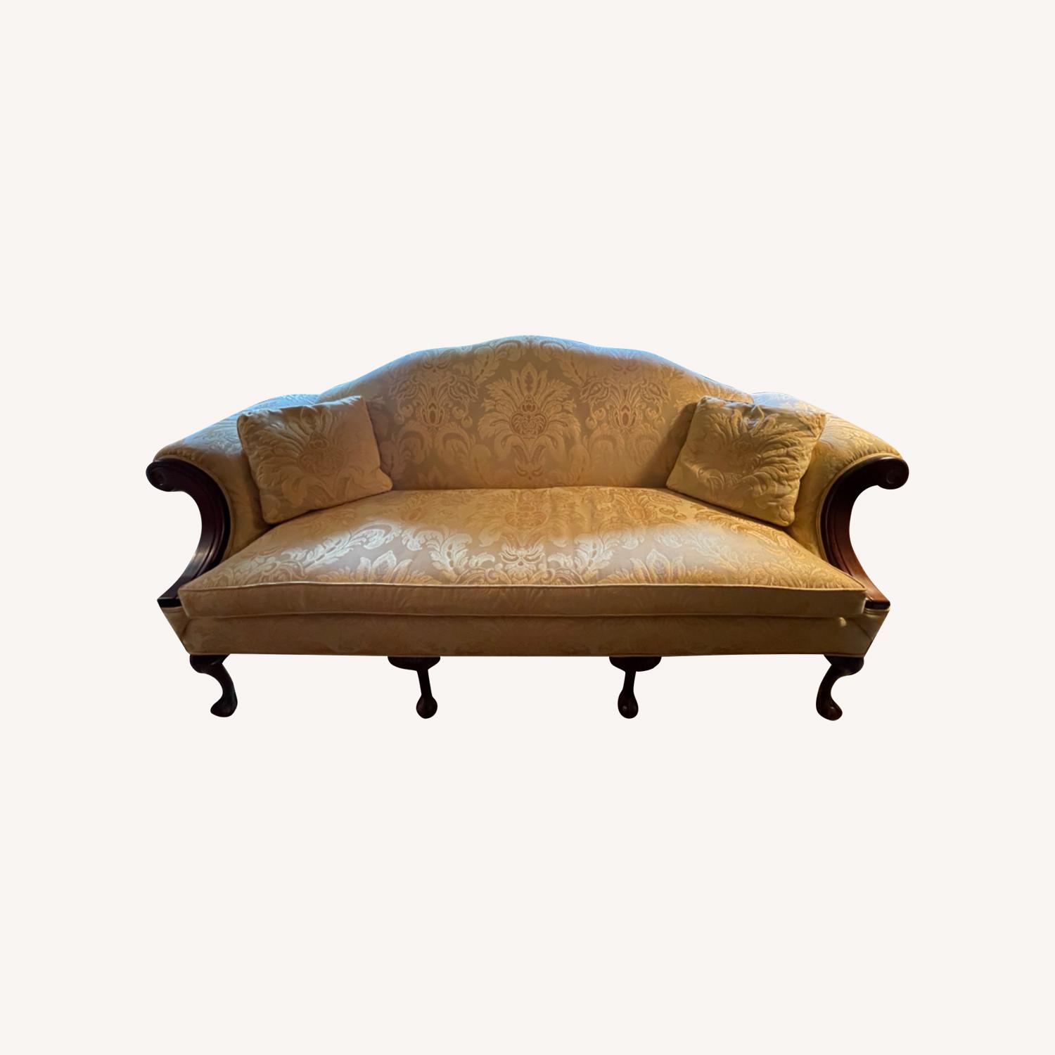 Chippendale Camelback Sofa - AptDeco
