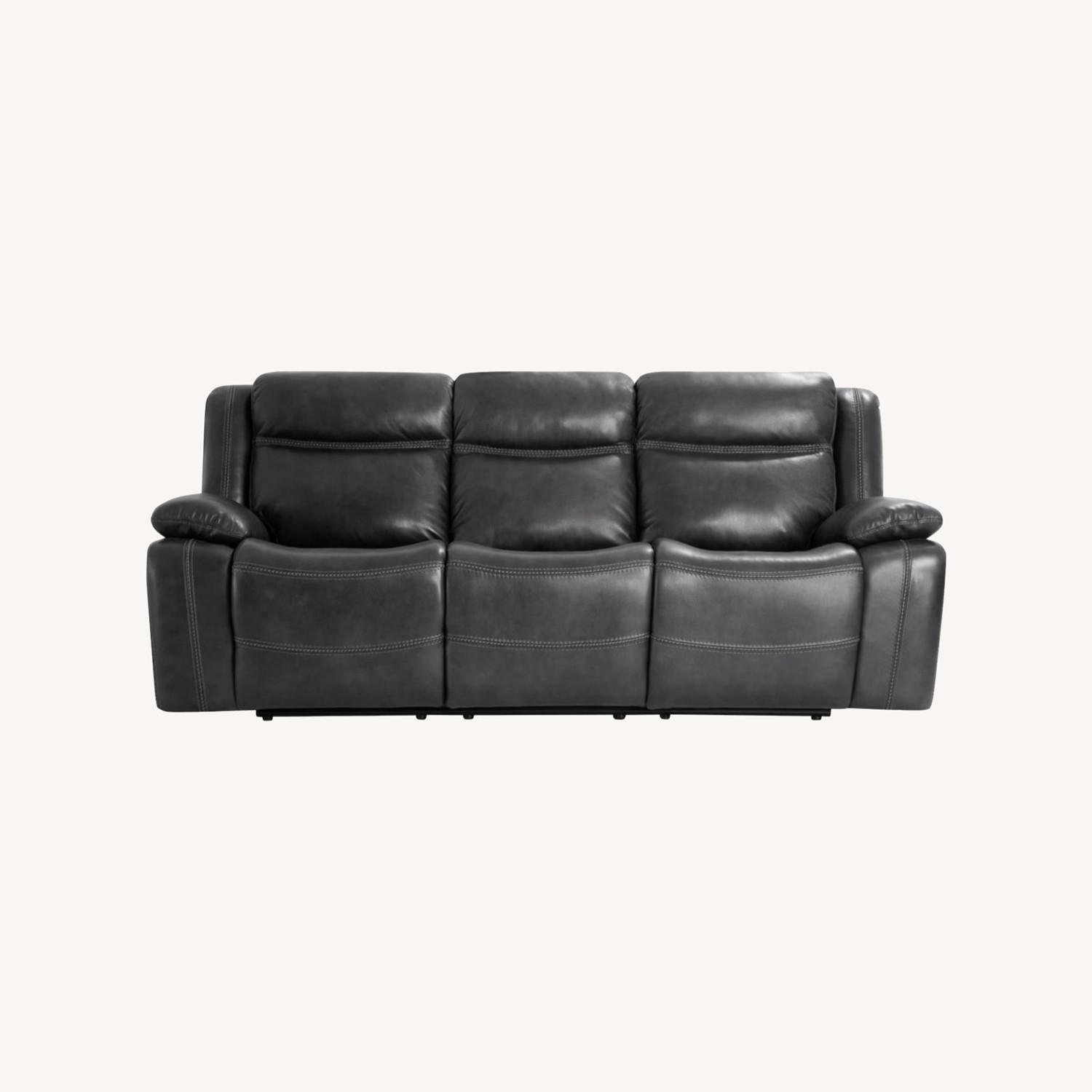Trailblazer Leather Power Reclining Sofa - AptDeco