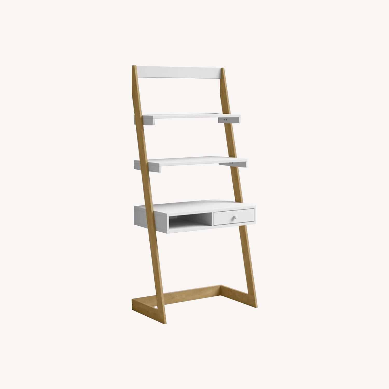 Ladder Desk with Drawer - AptDeco
