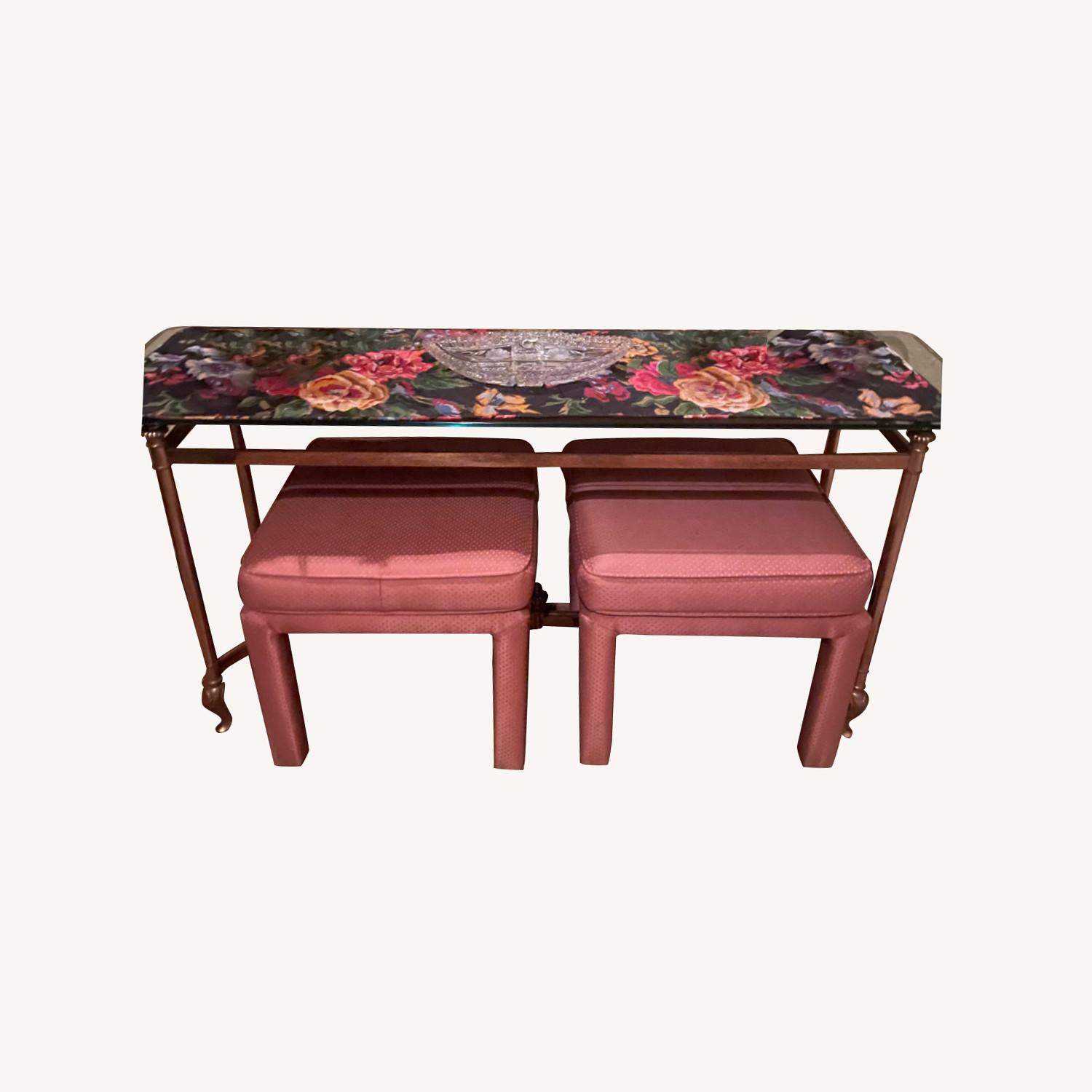 Ethan Allen Upholstered Seat Benches - AptDeco
