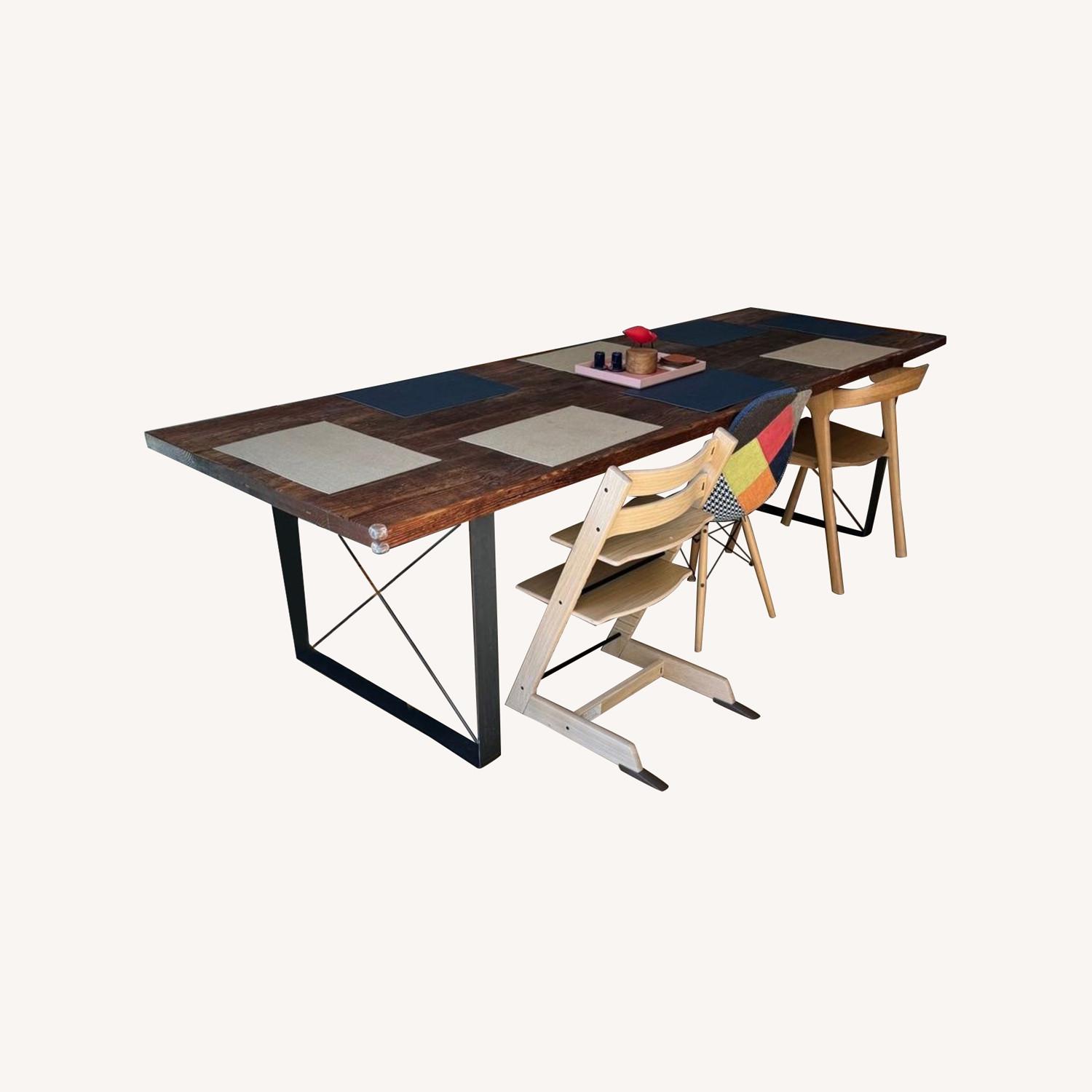 Croft House Railcar Dining Table - AptDeco