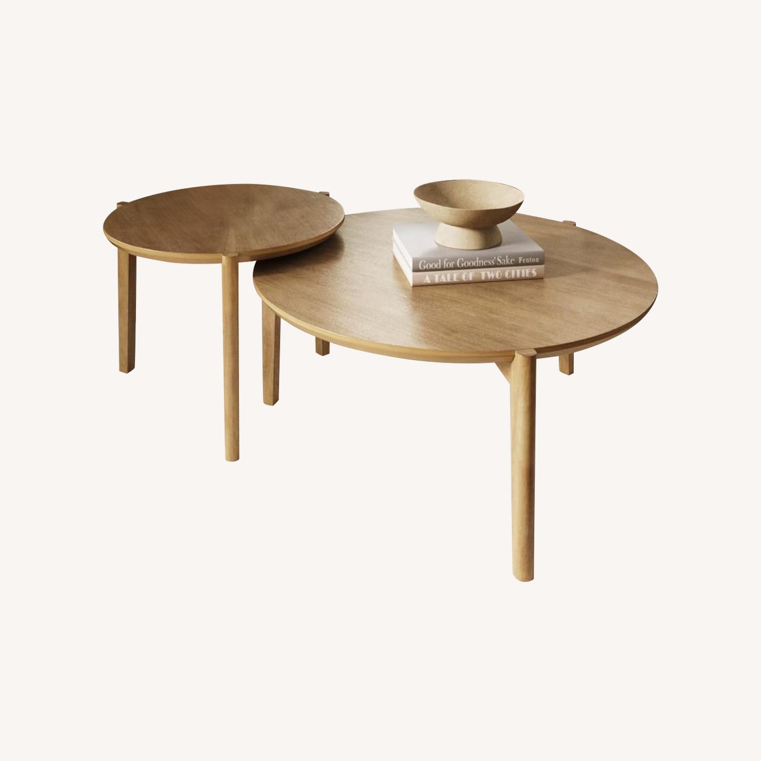 Solid Wood Nesting Tables - AptDeco