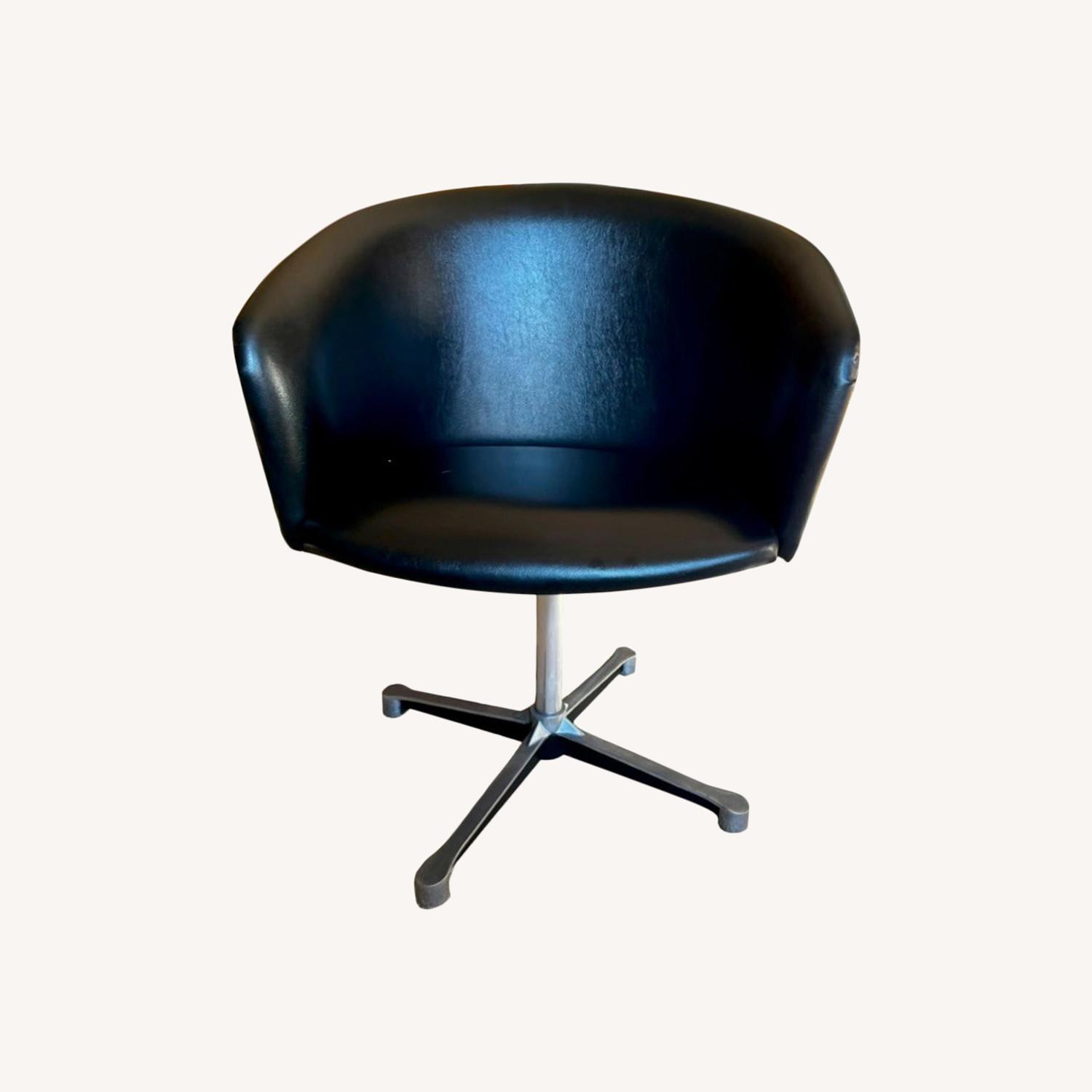MCM Swivel Barrel Chair - AptDeco