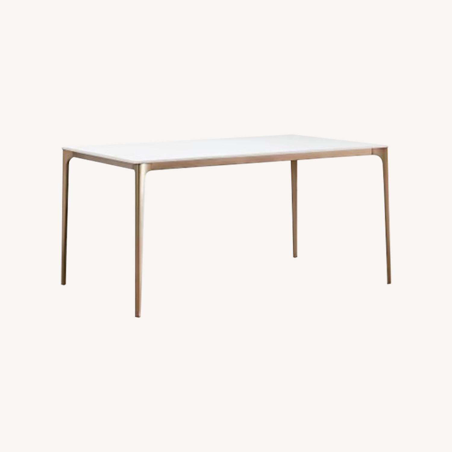 West Elm Canton 60” Dining Table - AptDeco